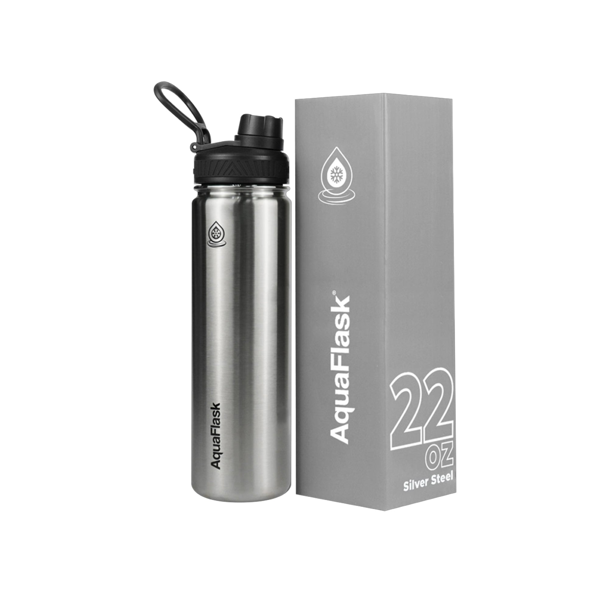 Aquaflask 650ml Flask Silver Steel – The Culinarium