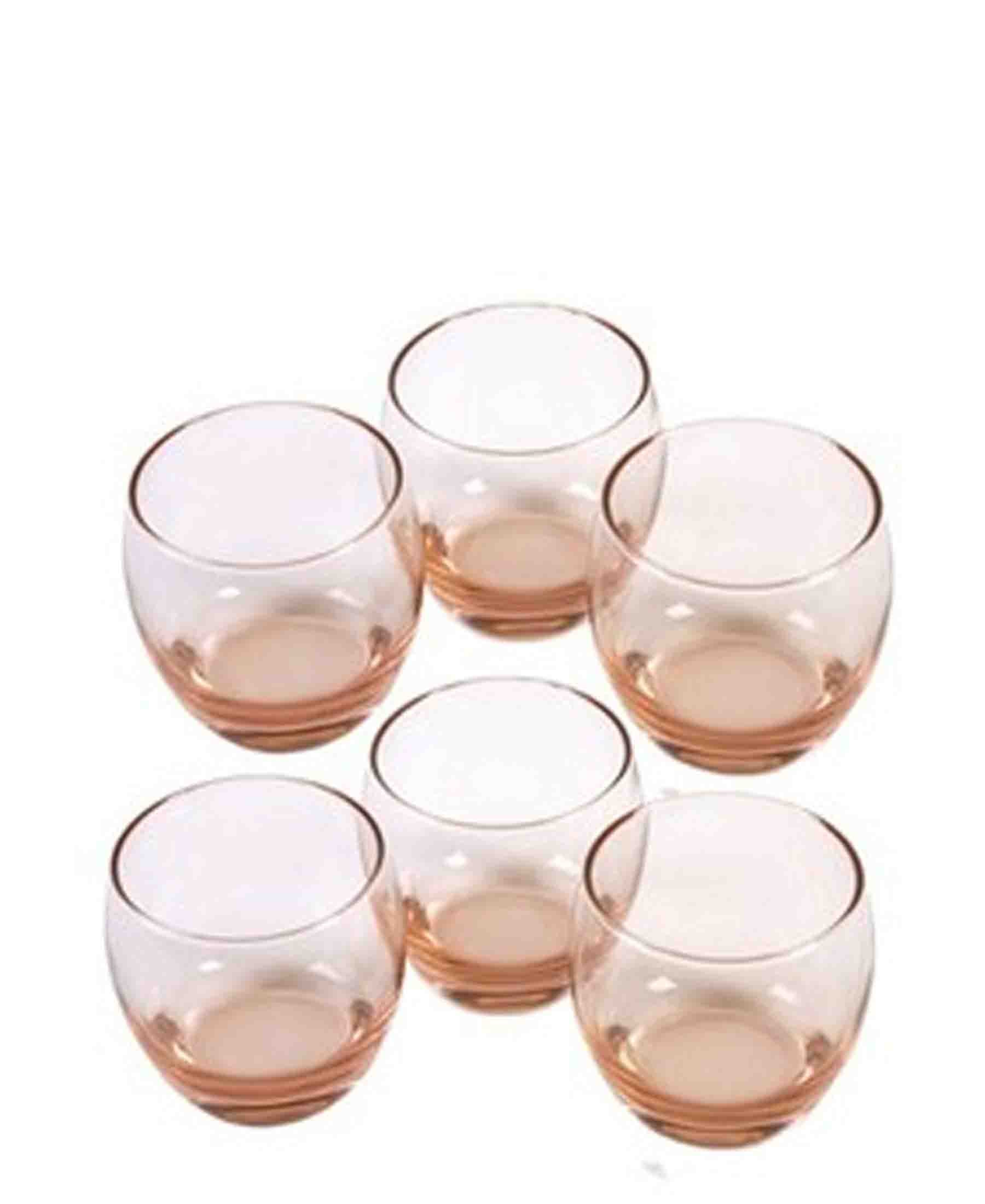 Pasabahce 6 Piece Barrel Tumbler Set Clear The Culinarium