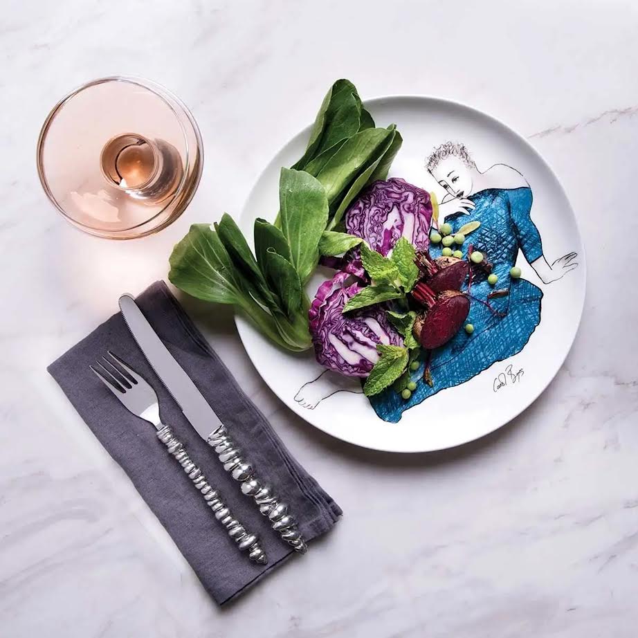 Carrol Boyes 4 Piece Enticing Dinner Plate Set White – The Culinarium