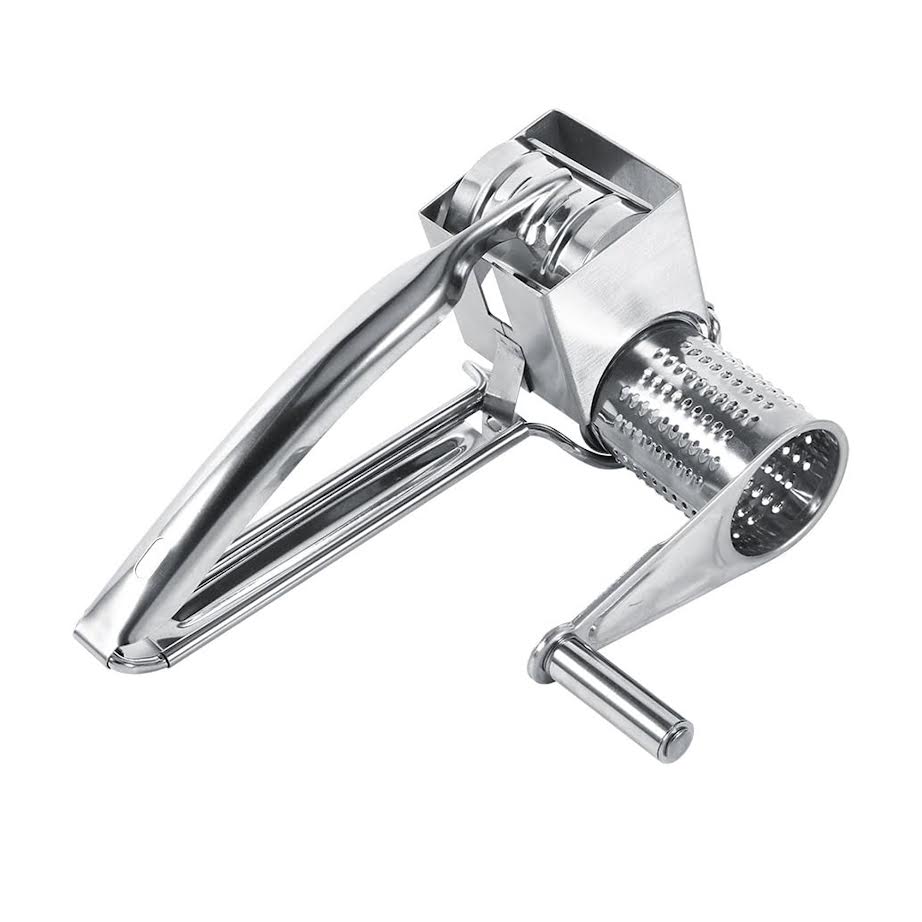 Regent Stainless Steel Kitchen Rotary Cheese Grater Silver – The Culinarium