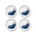Carrol Boyes 4 Piece Enticing Dinner Plate Set White – The Culinarium