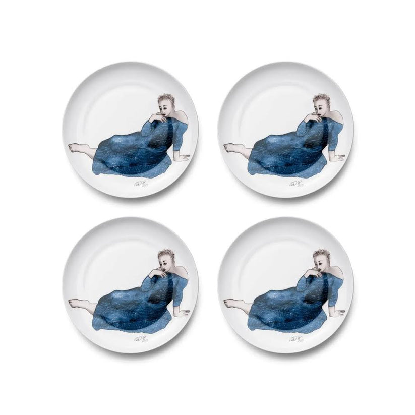 Carrol Boyes 4 Piece Enticing Dinner Plate Set White – The Culinarium