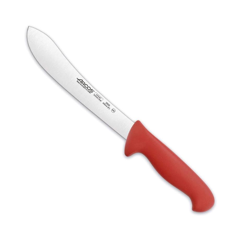 Arcos 20cm Butcher Knife Red – The Culinarium
