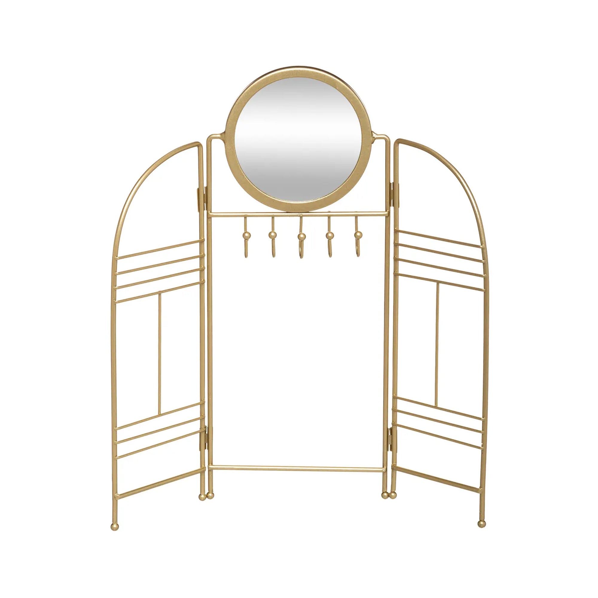 Atmosphera Feel Metal Jewellery Holder Gold – The Culinarium