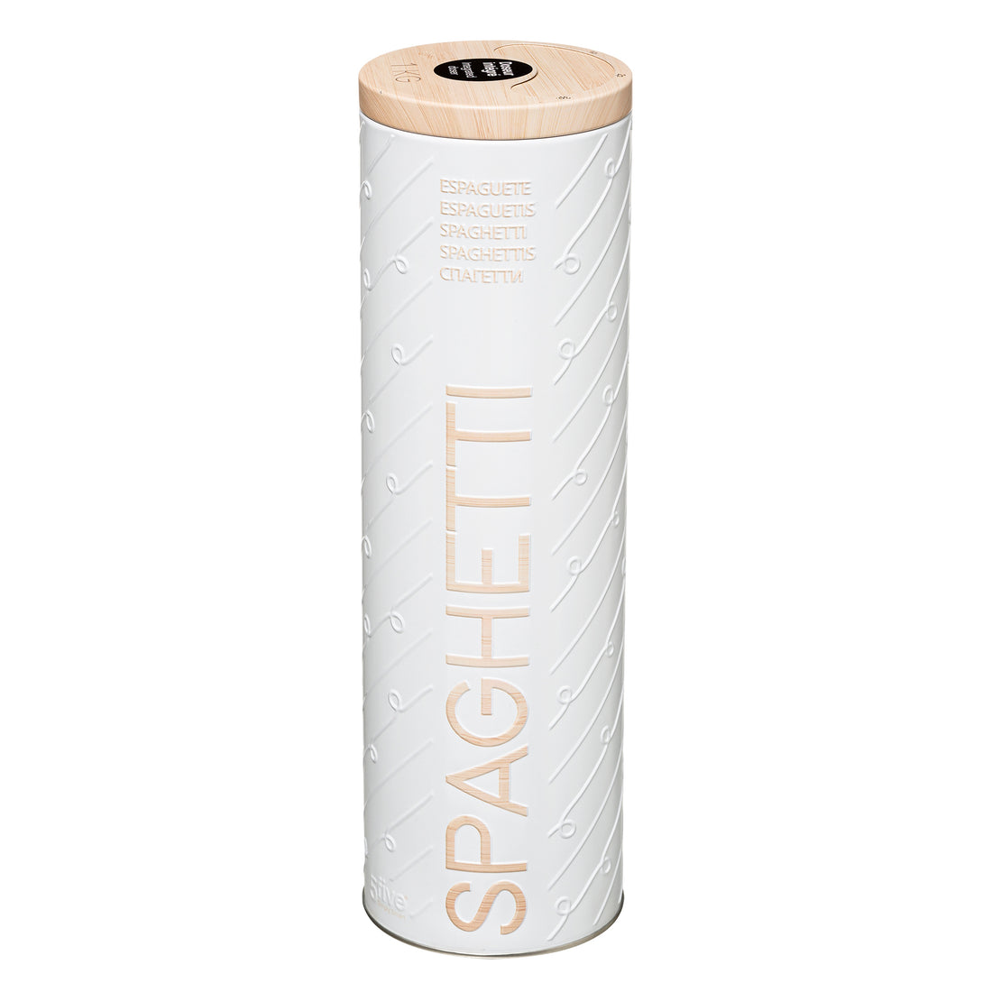 Five Metal Spaghetti Canister White – The Culinarium