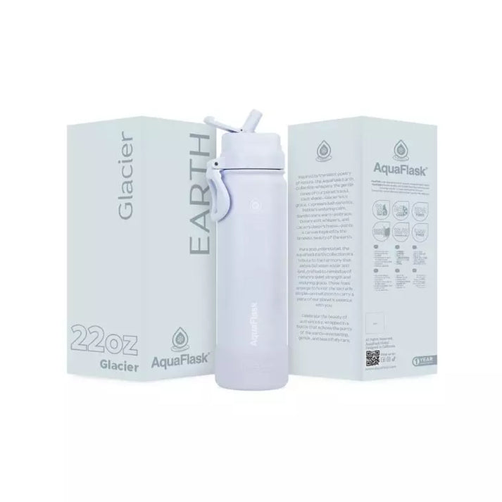 Aquaflask Earth Flipsip 650ml Flask Glacier – The Culinarium