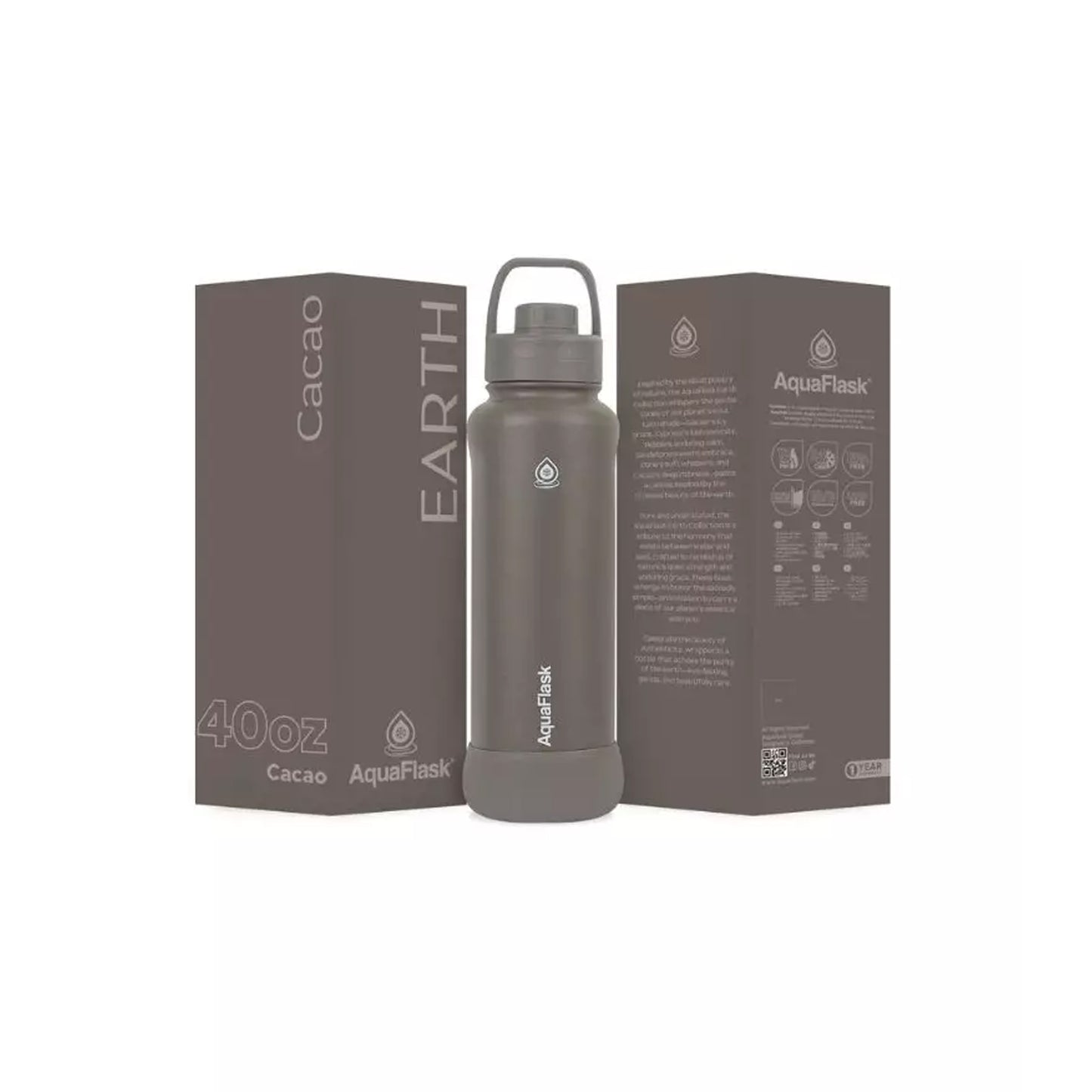 Aquaflask Earth 1182ml Flask Cacao – The Culinarium