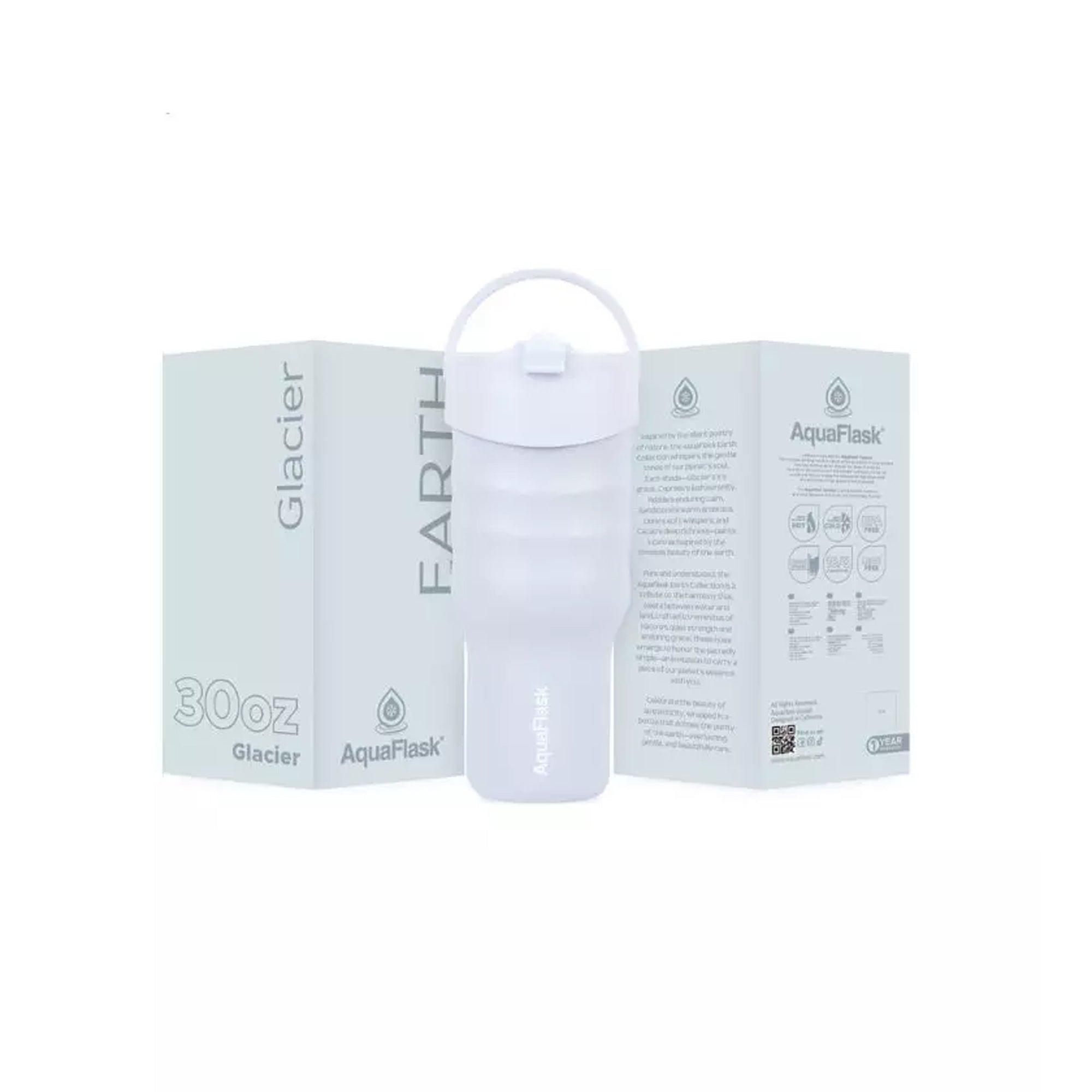 Aquaflask Earth 900ml Tumbler Glacier – The Culinarium