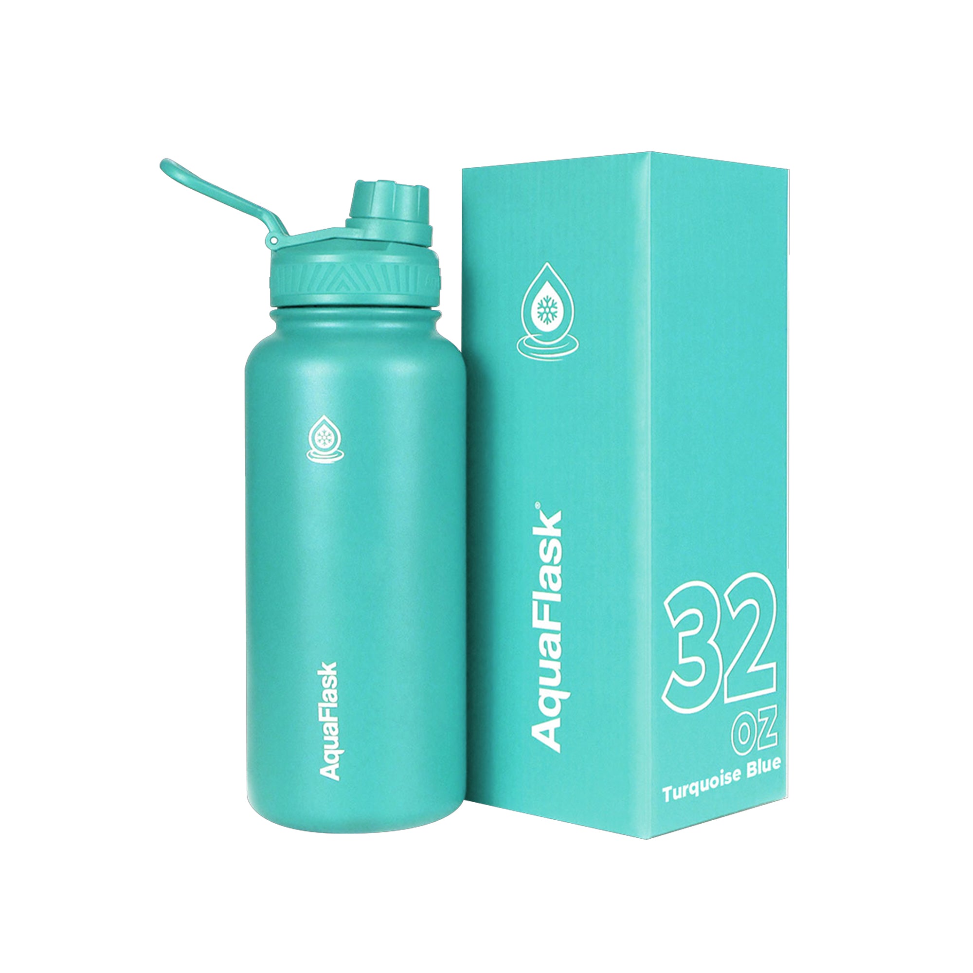 Aquaflask 950ml Flask Turquoise Blue – The Culinarium