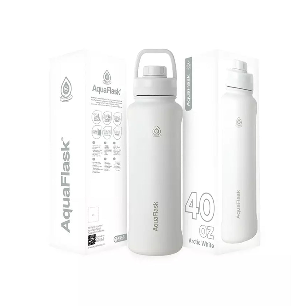 Aquaflask Sport 1182ml Flask Arctic White – The Culinarium