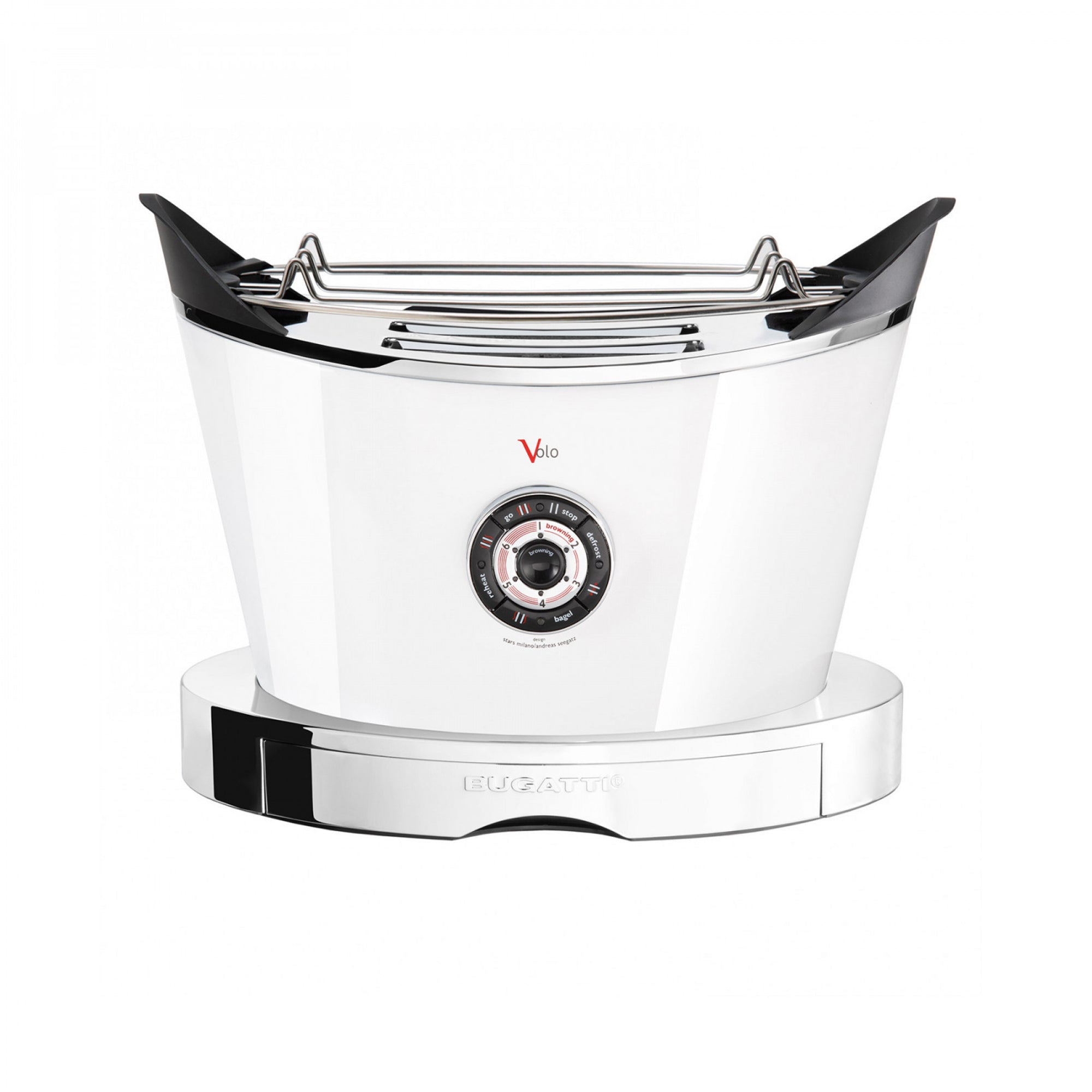 Bugatti Volo 2 Slice Toaster White – The Culinarium