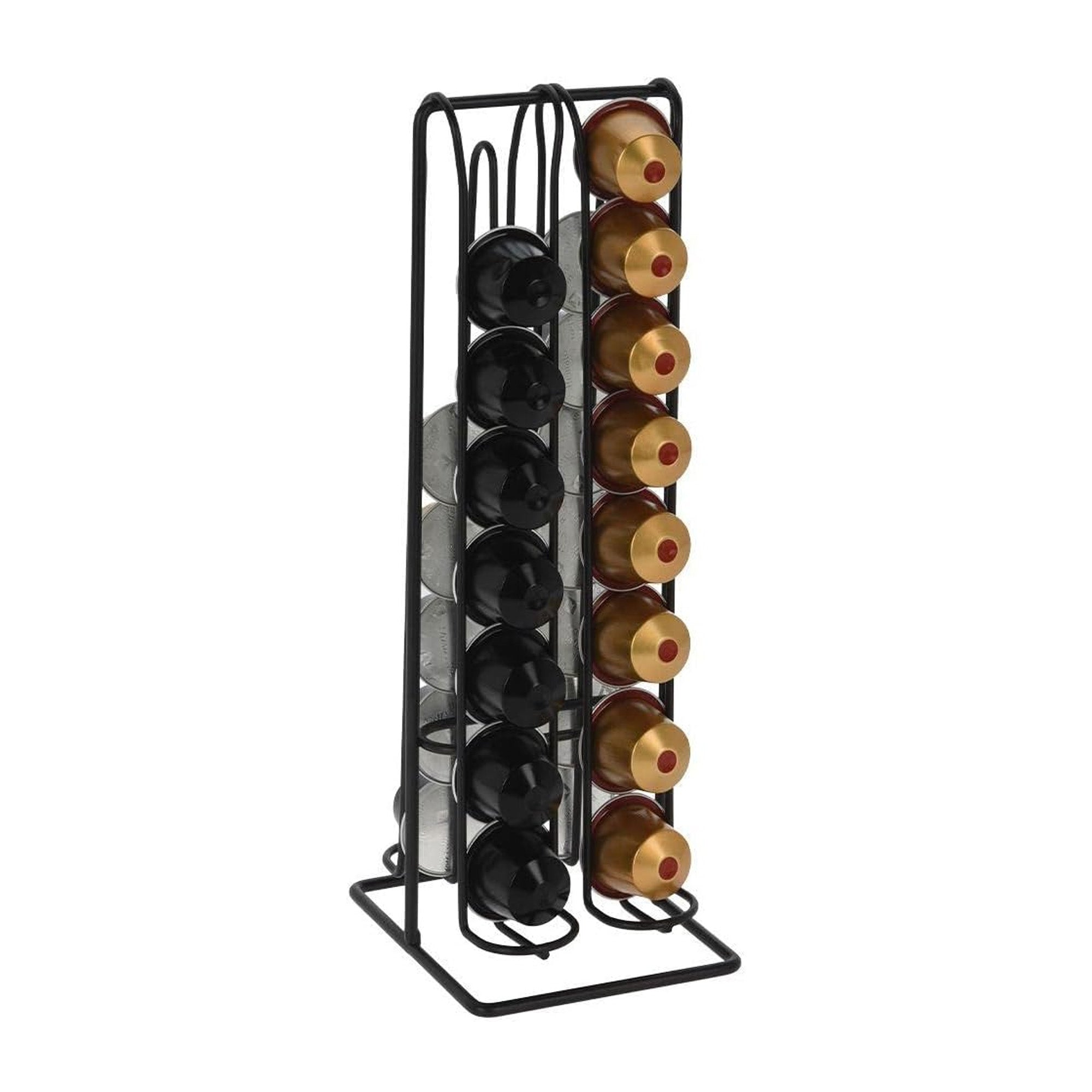 Kitchen Life 30cm Coffee Capsule Stand Organiser Black – The Culinarium