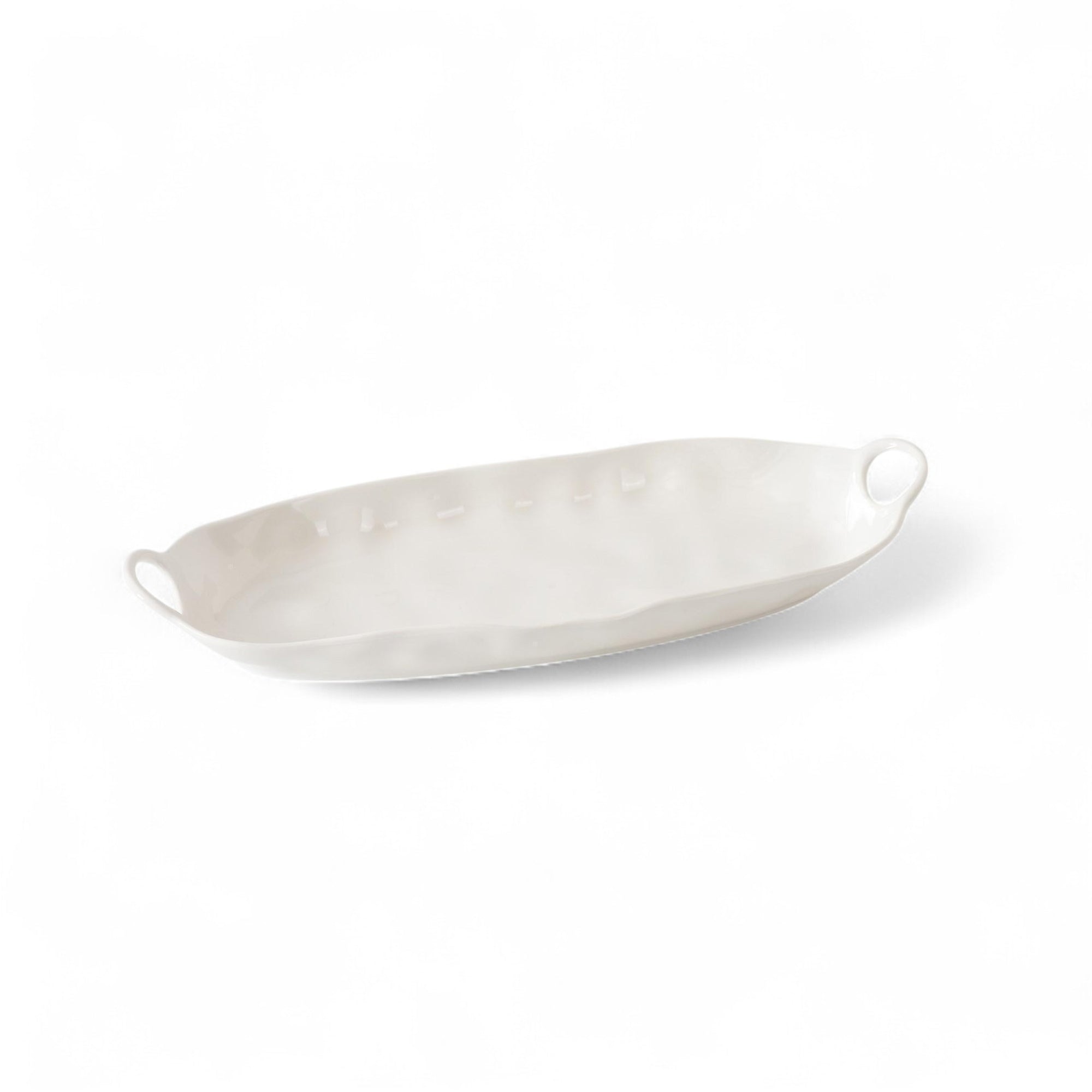 Kitchen Life Deep Long Ceramic Server White – The Culinarium