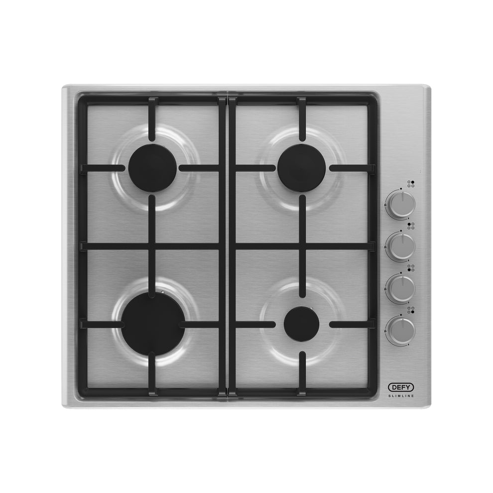 Defy 60cm Slimline Gas Hob Stainless Steel – The Culinarium