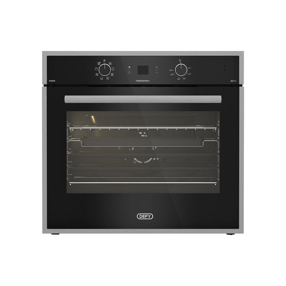 Defy 70cm Gemini Thermofan+ Eye-Level Oven Black – The Culinarium