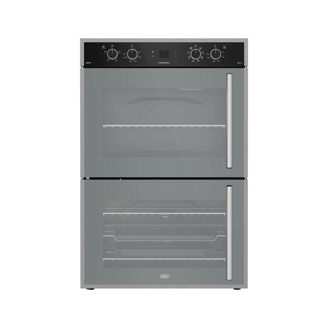 Defy Gemini Gourmet Multifunction Double Oven Black – The Culinarium