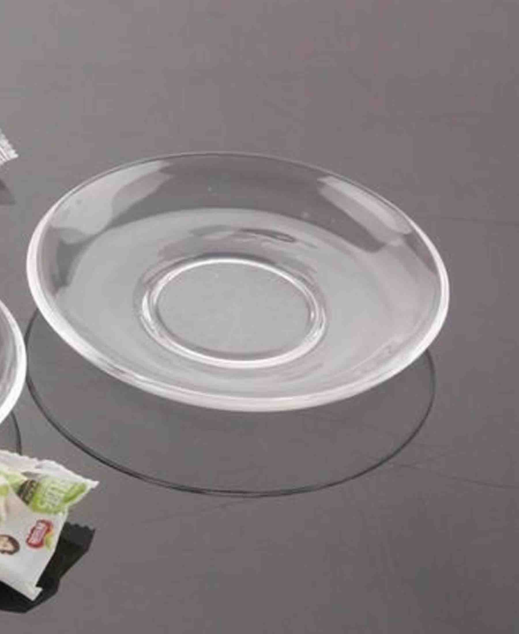 Kitchen Life Glass4you 6 Piece Tea Plate Set - Clear – The Culinarium
