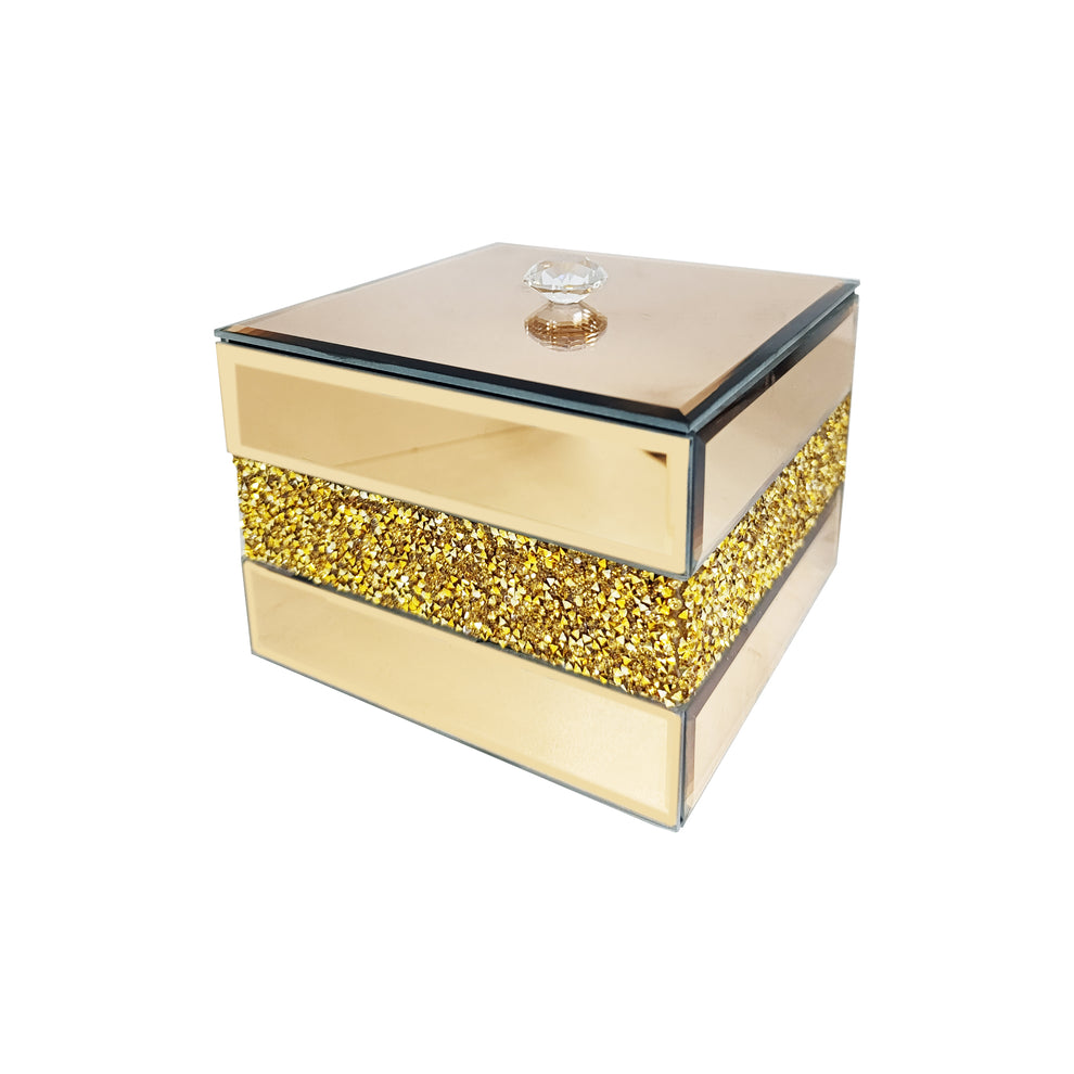 Exotic Designs Gold Square Box – The Culinarium