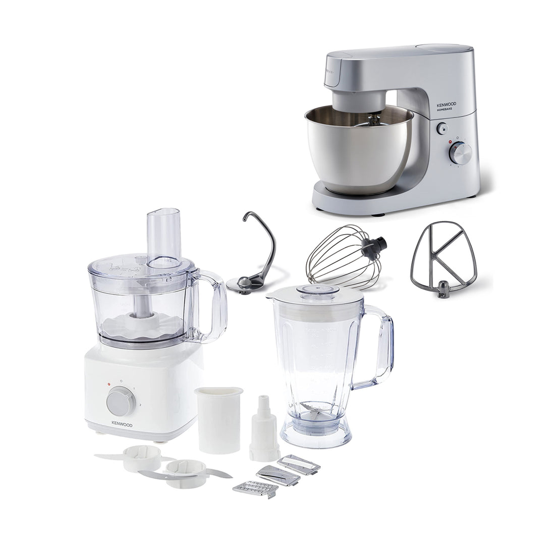 Kenwood Essentials Collection 750W Food Processor + 5Lt Homebake Naked ...
