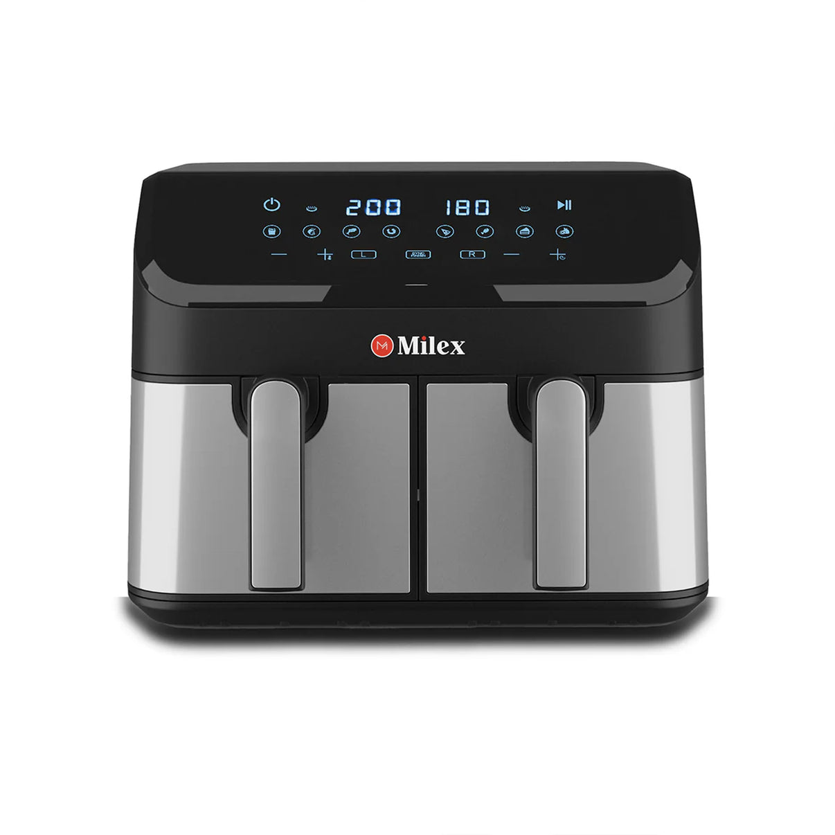Milex 9Lt Dual Airfryer Silver – The Culinarium