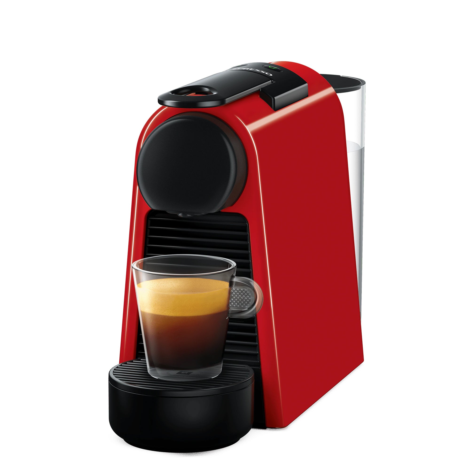 Nespresso Essenza Mini Automatic Espresso Machine Ruby Red – The Culinarium