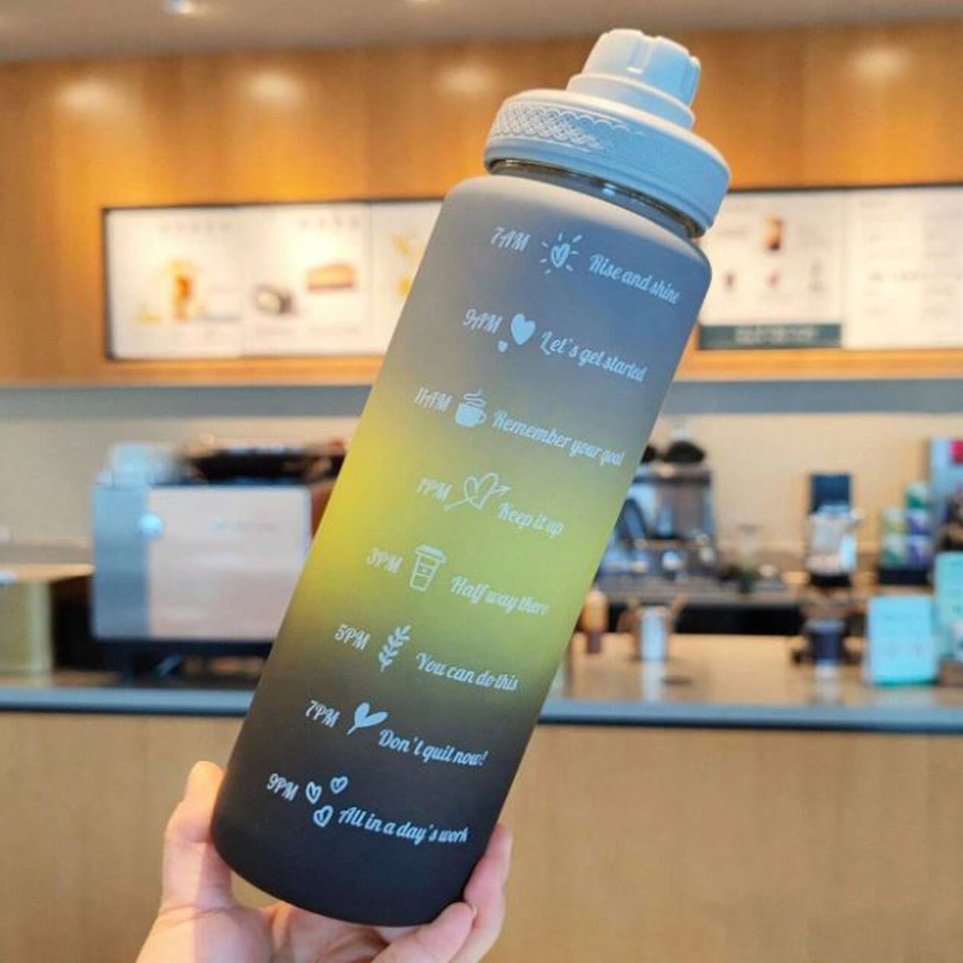 Kitchen Life 1Lt Water Bottle Multicoloured – The Culinarium