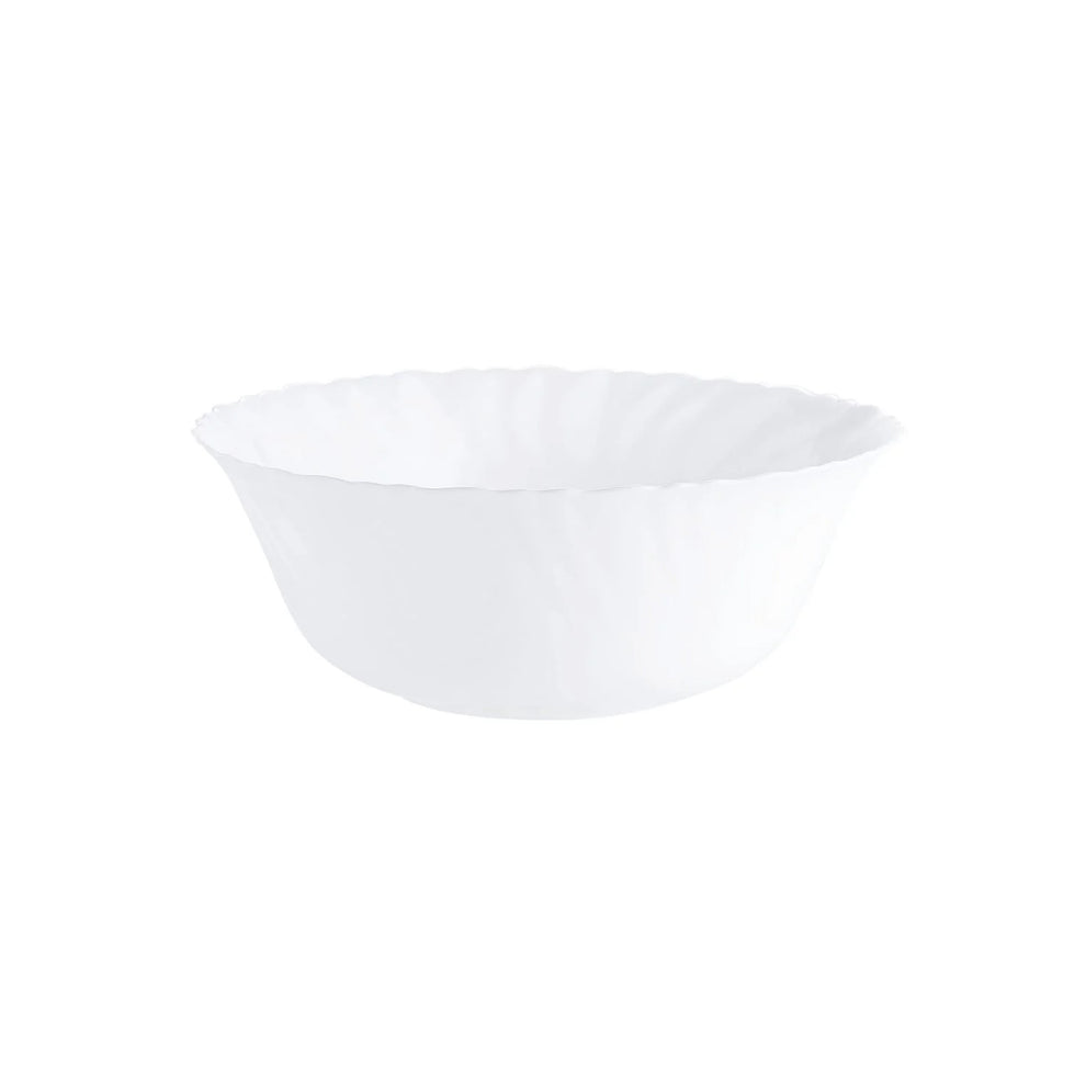 Luminarc Feston 25cm Salad Bowl White – The Culinarium