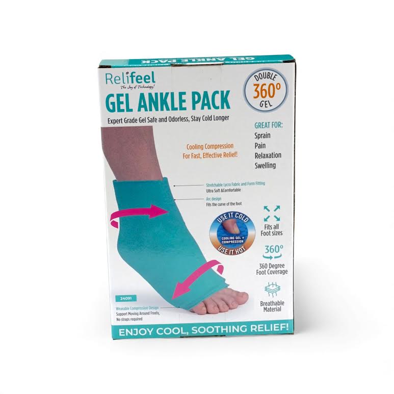 Relifeel Ankle Gel Pack Blue – The Culinarium