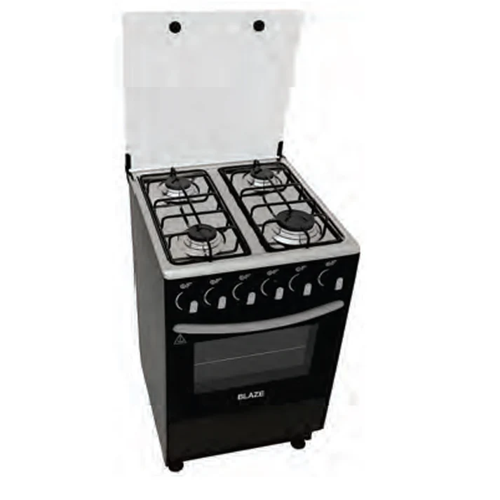 Blaze 4 Plate Gas Stove Black – The Culinarium
