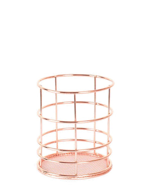 Fine Living Horizontal Wire Pen Holder - Rose Gold – The Culinarium