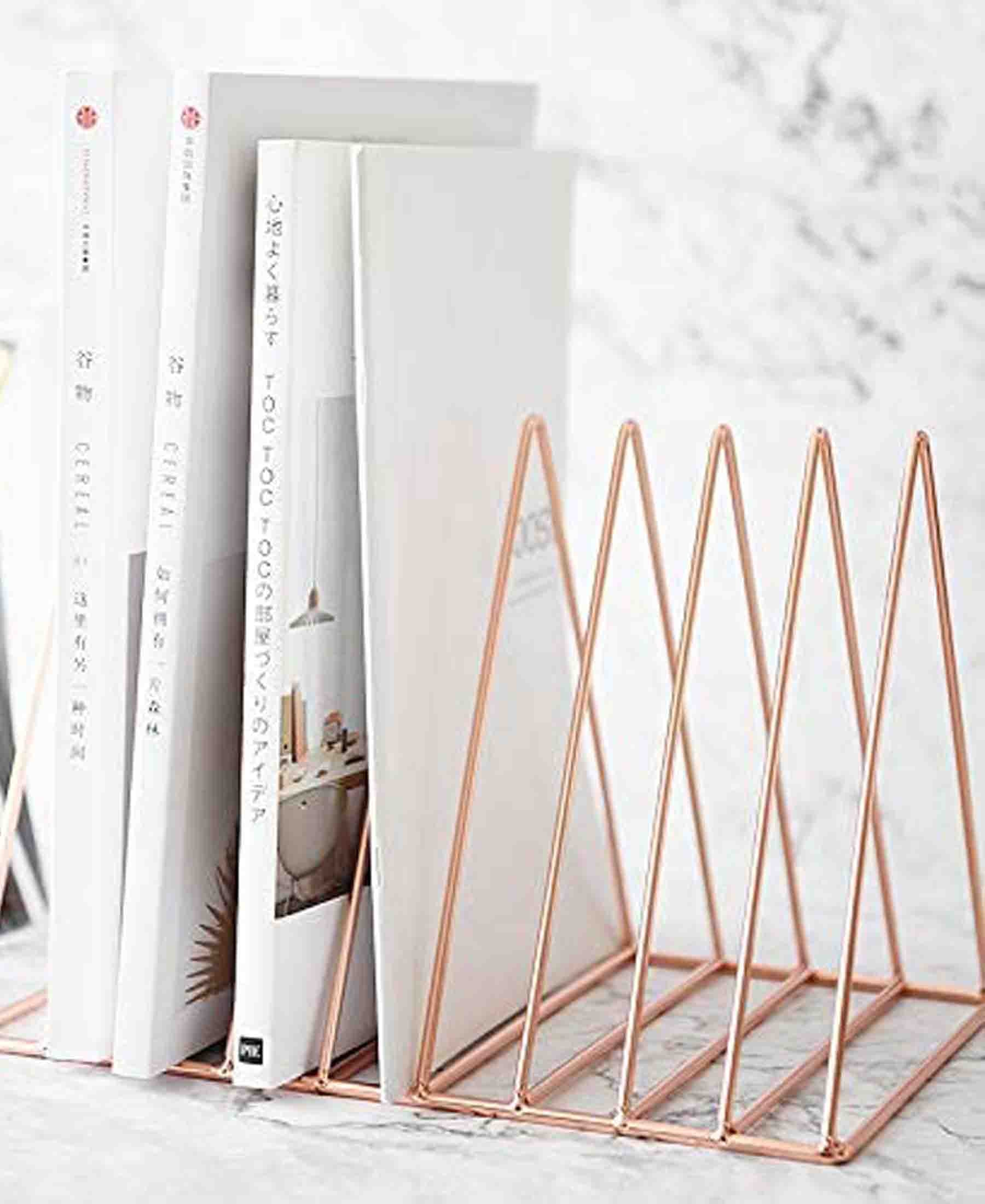 Fine Living Trigon Wire Book Holder - Rose Gold – The Culinarium