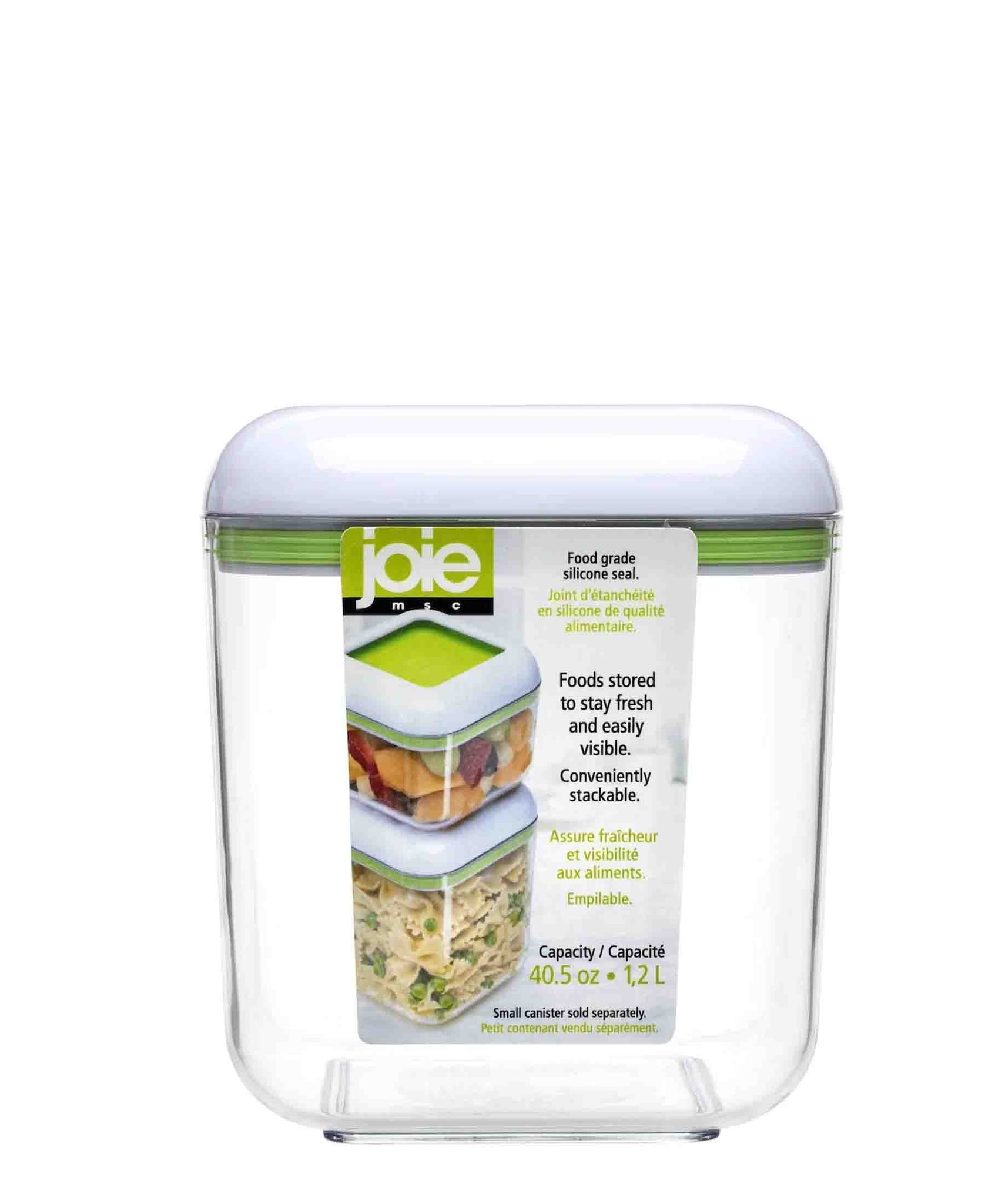 Joie 1.2L Stackable Storage Canister - Green – The Culinarium
