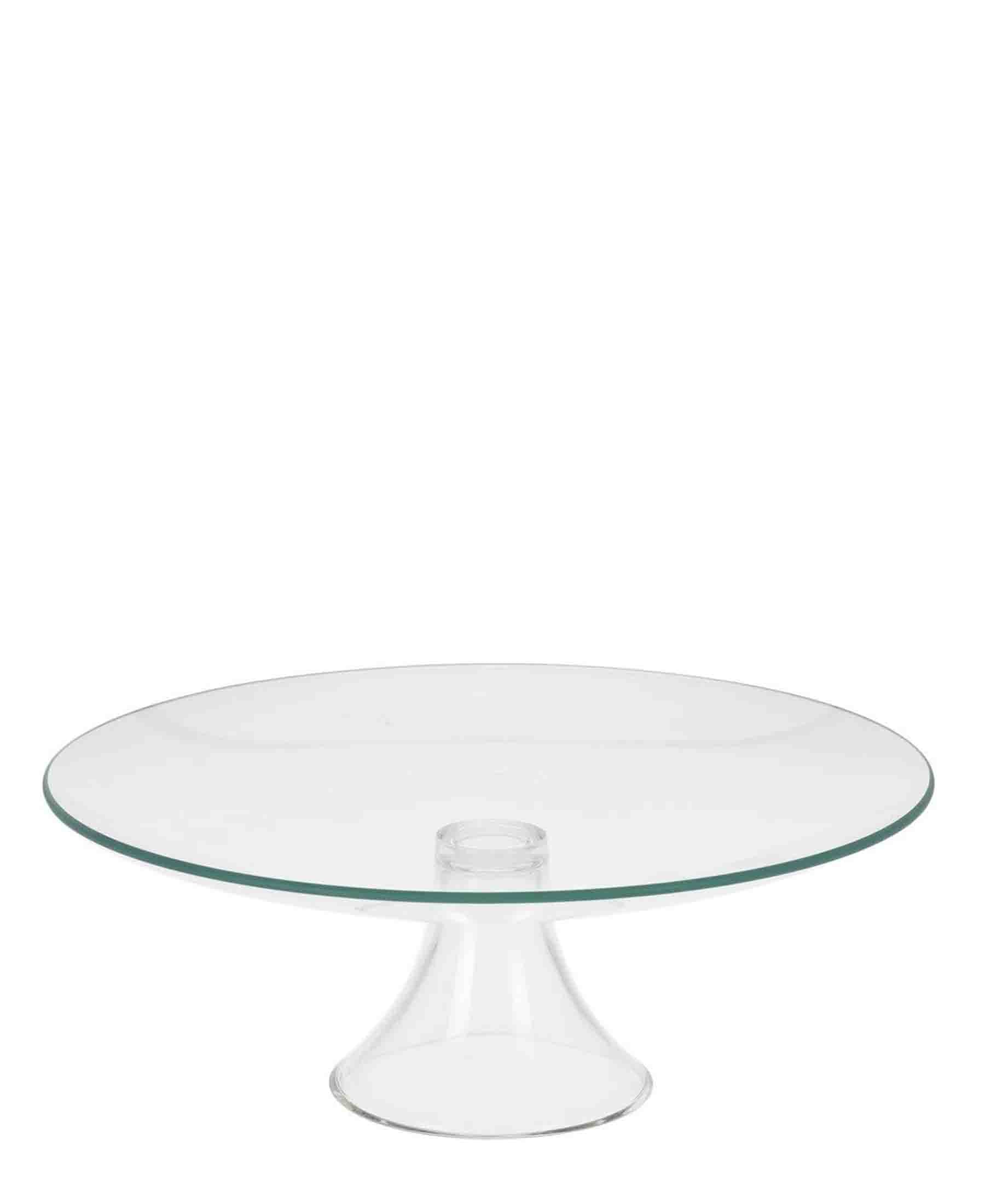 Kitchen Life Glass Footed Cake Stand - Clear – The Culinarium