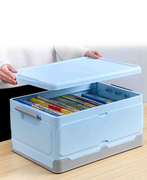 Fine Living Large Foldable Storage Clip Boxes - Blue – The Culinarium