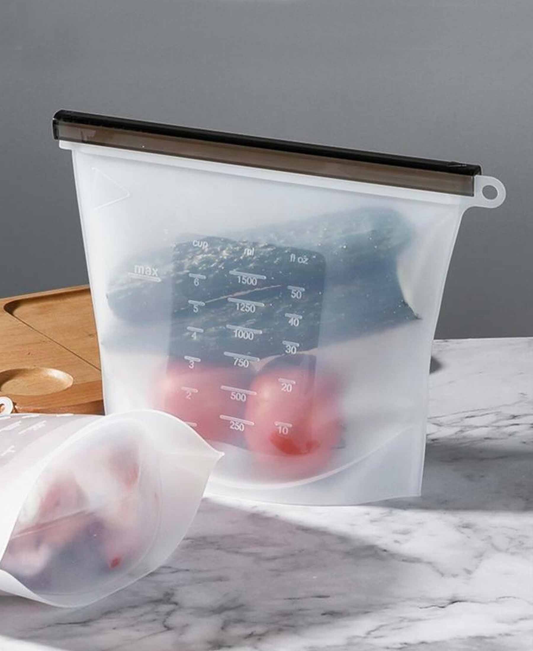 Reusable 1.4kg Zip Lock Bag - Clear – The Culinarium