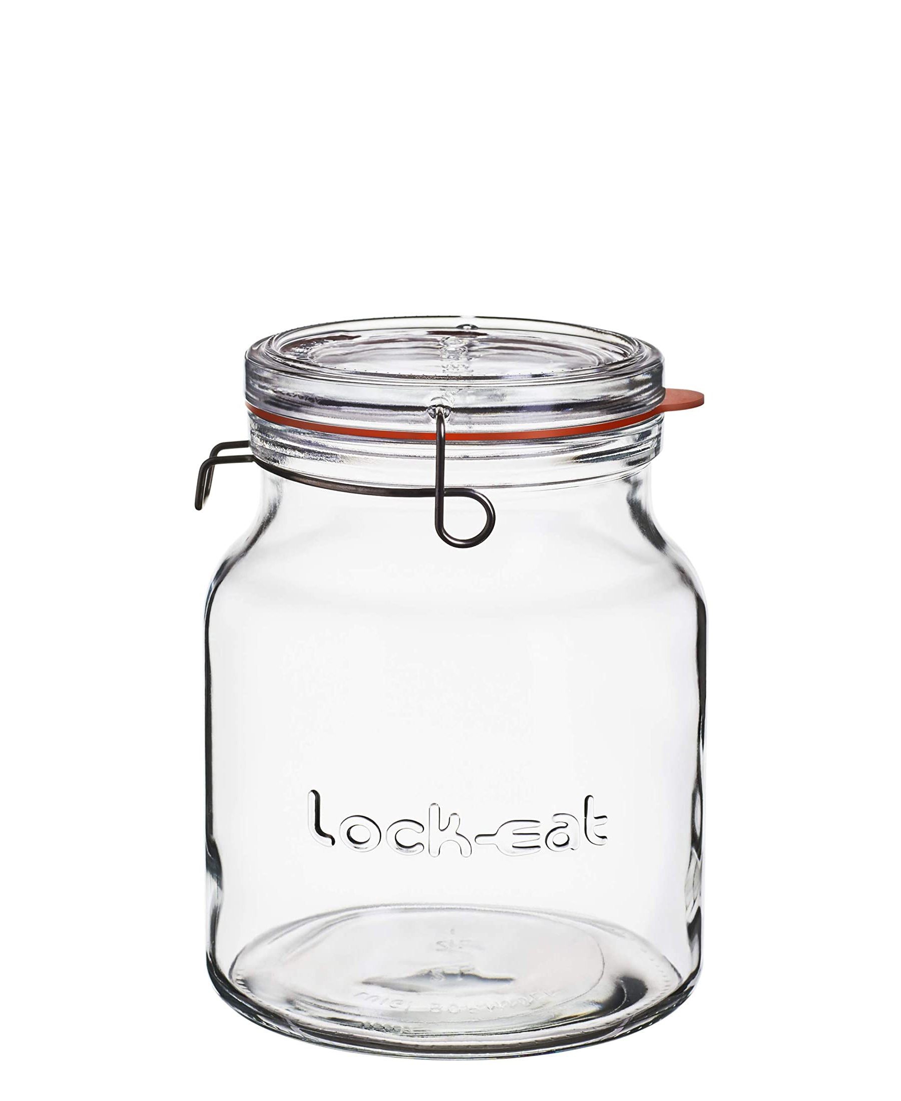 Luigi Bormioli Lock-Eat Food Jar 1,5L - Clear – The Culinarium