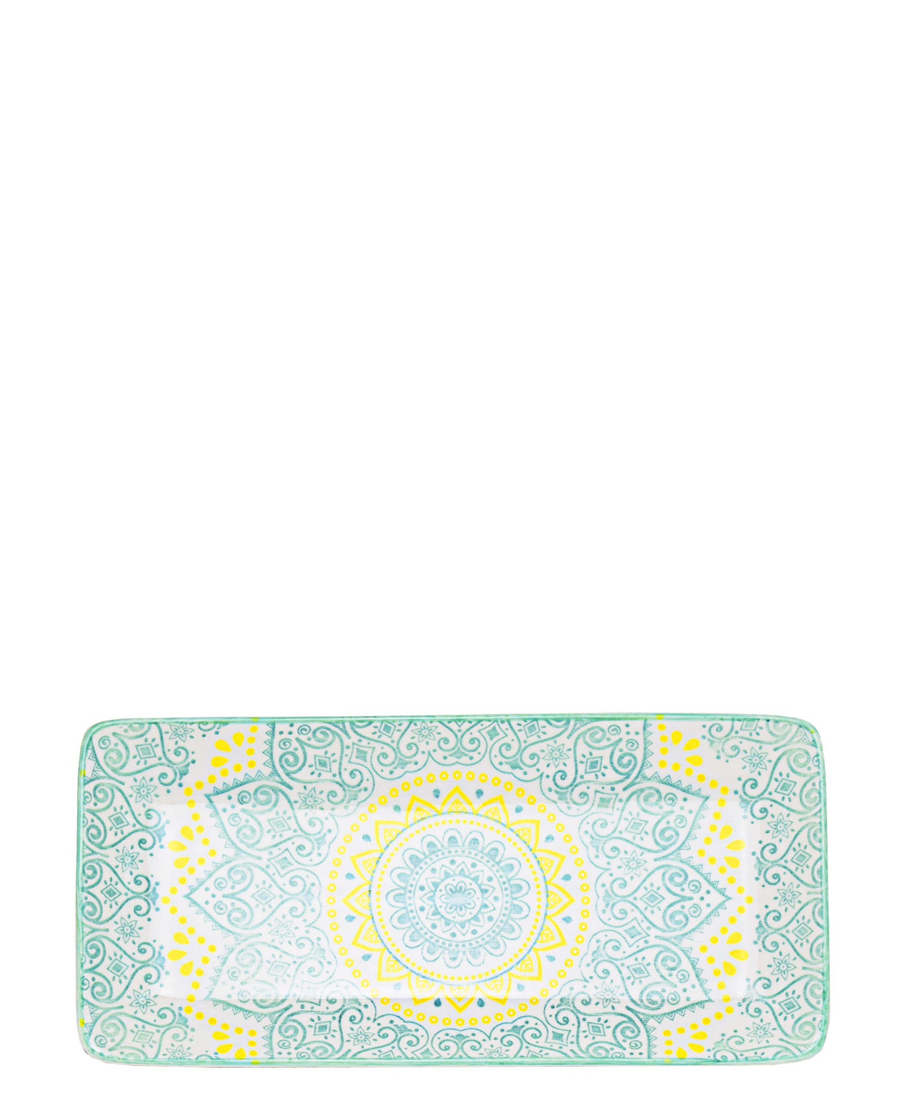 Shanghai Plate 10cm - Green & Yellow – The Culinarium