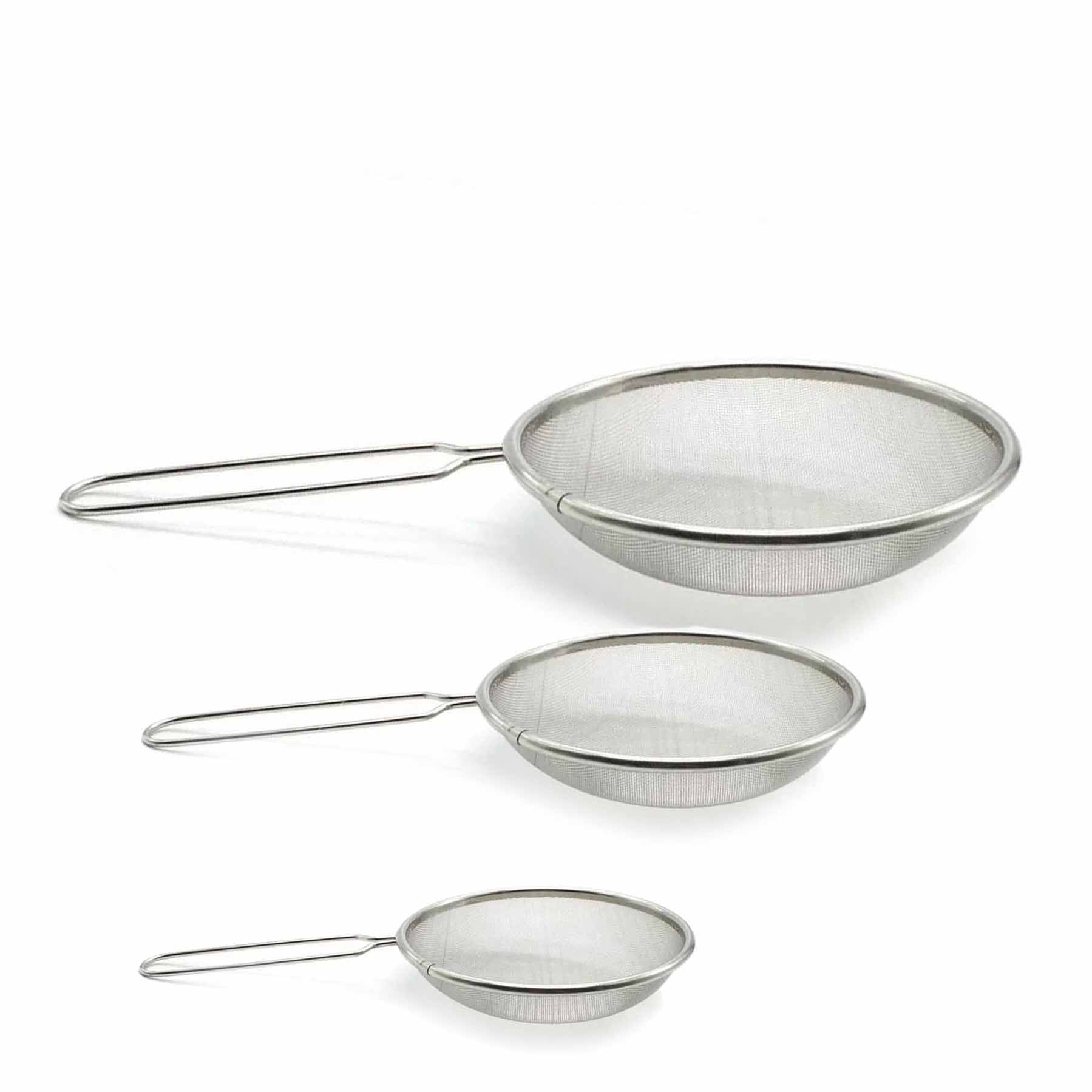 Kitchen Life 3 Piece Sieves - Silver – The Culinarium