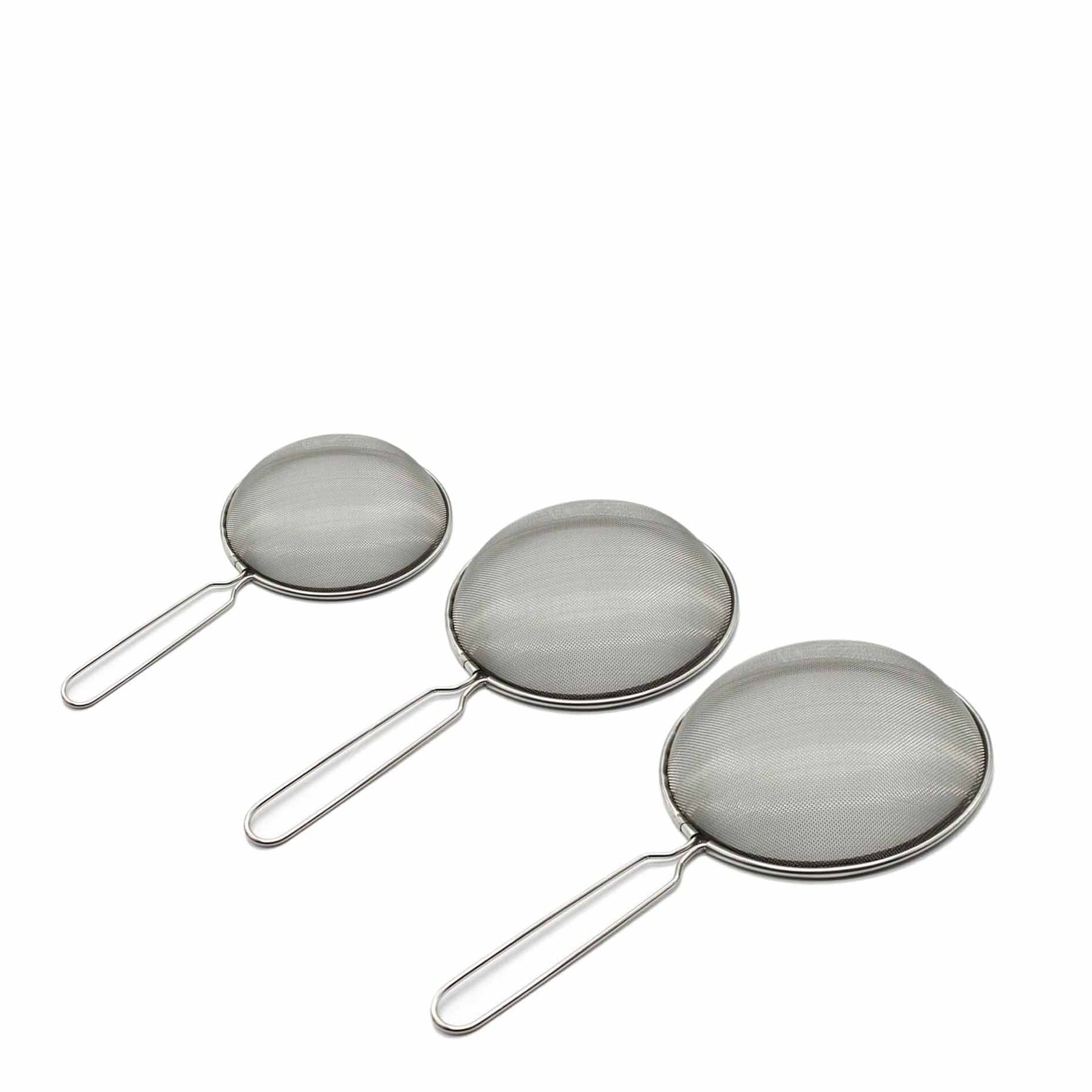Kitchen Life 3 Piece Sieves - Silver – The Culinarium