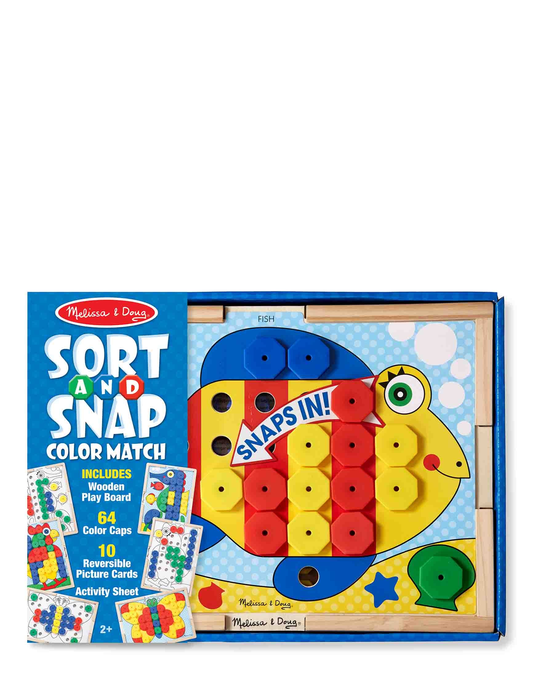 Melissa & Doug Sort & Snap Colour Match – The Culinarium