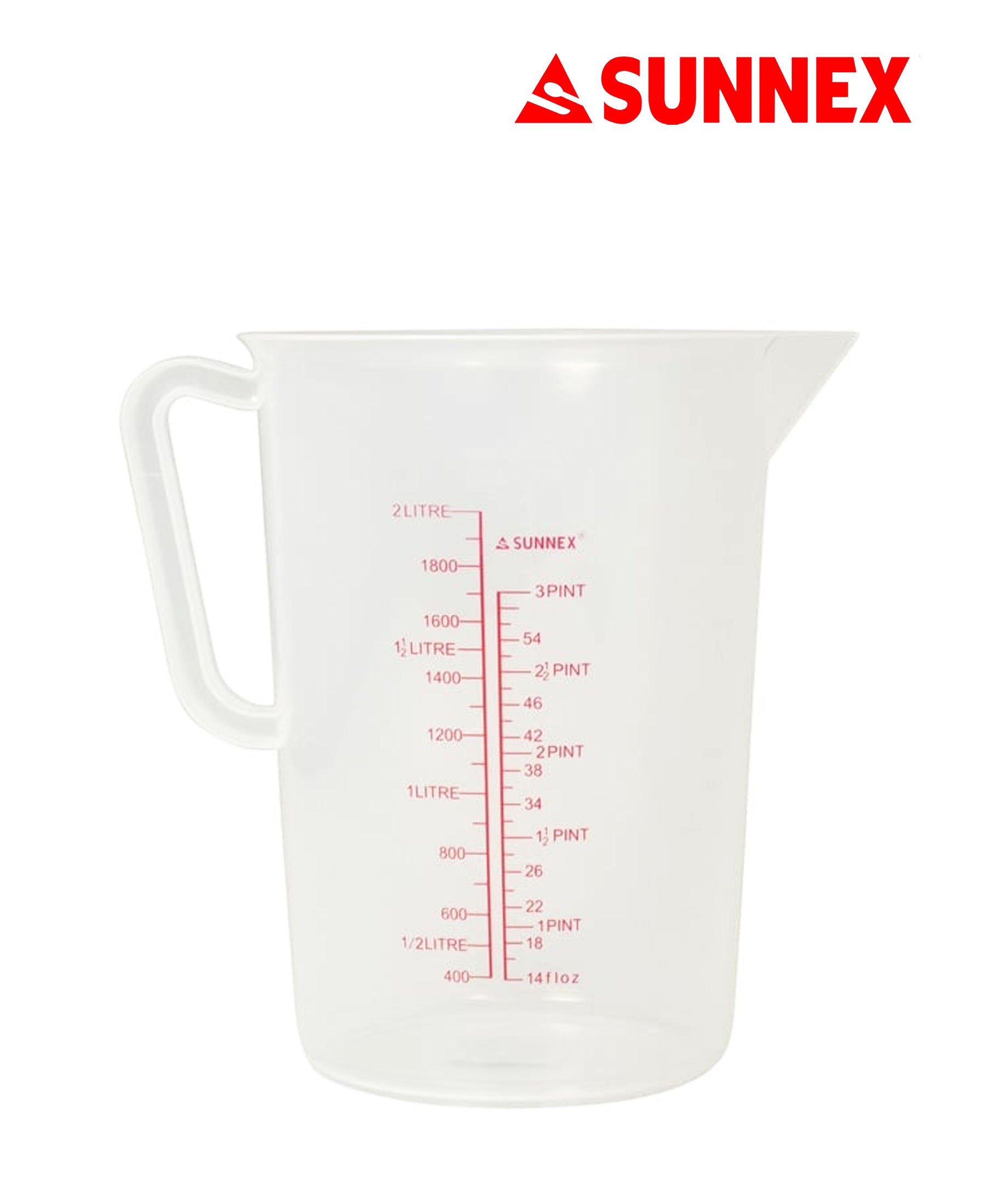 Sunnex Measuring Jug 5L - Clear – The Culinarium