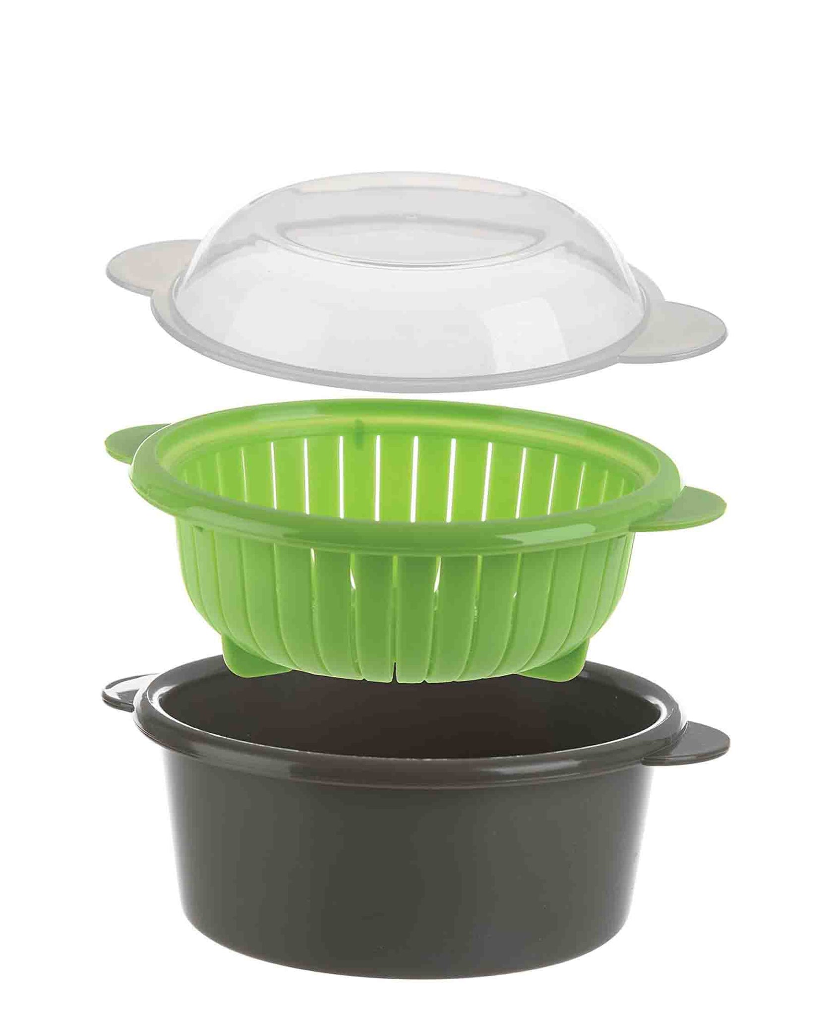 Kitchen Life Microwave Mini Steamer - Green – The Culinarium