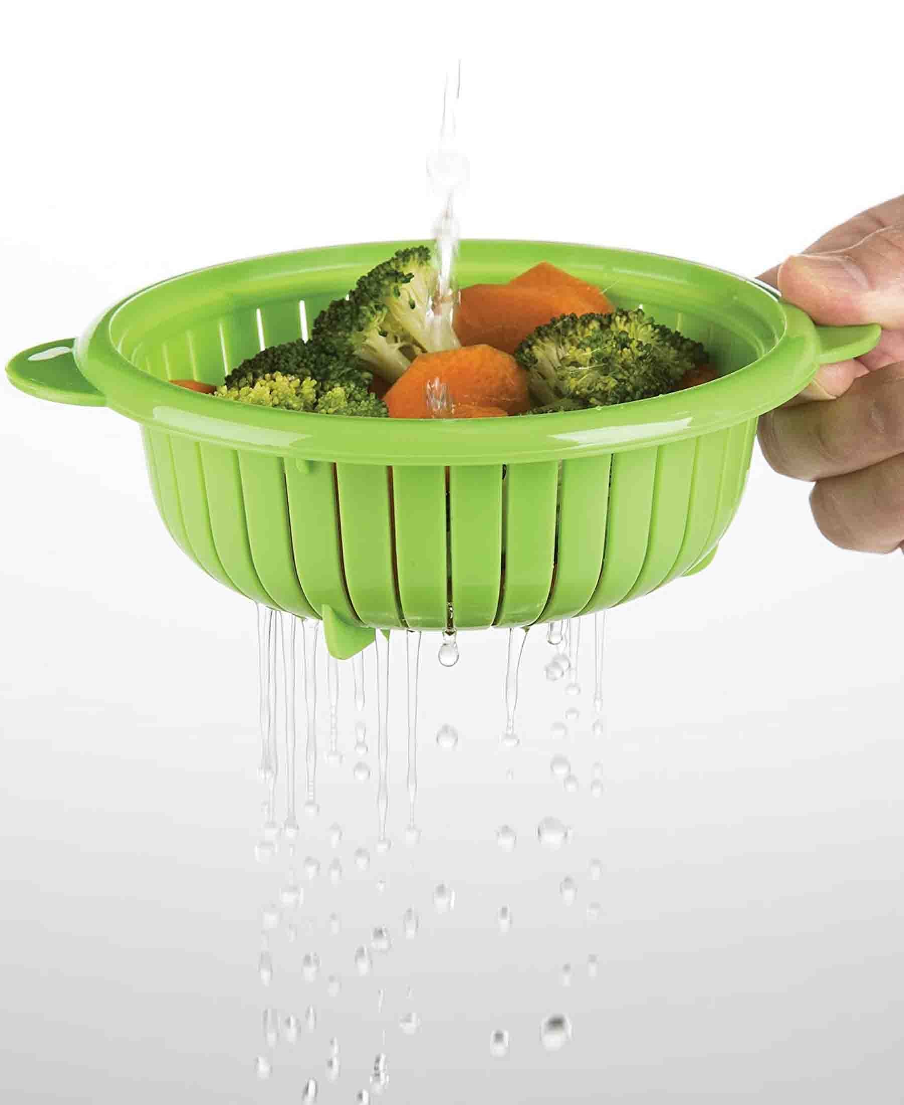 Kitchen Life Microwave Mini Steamer - Green – The Culinarium