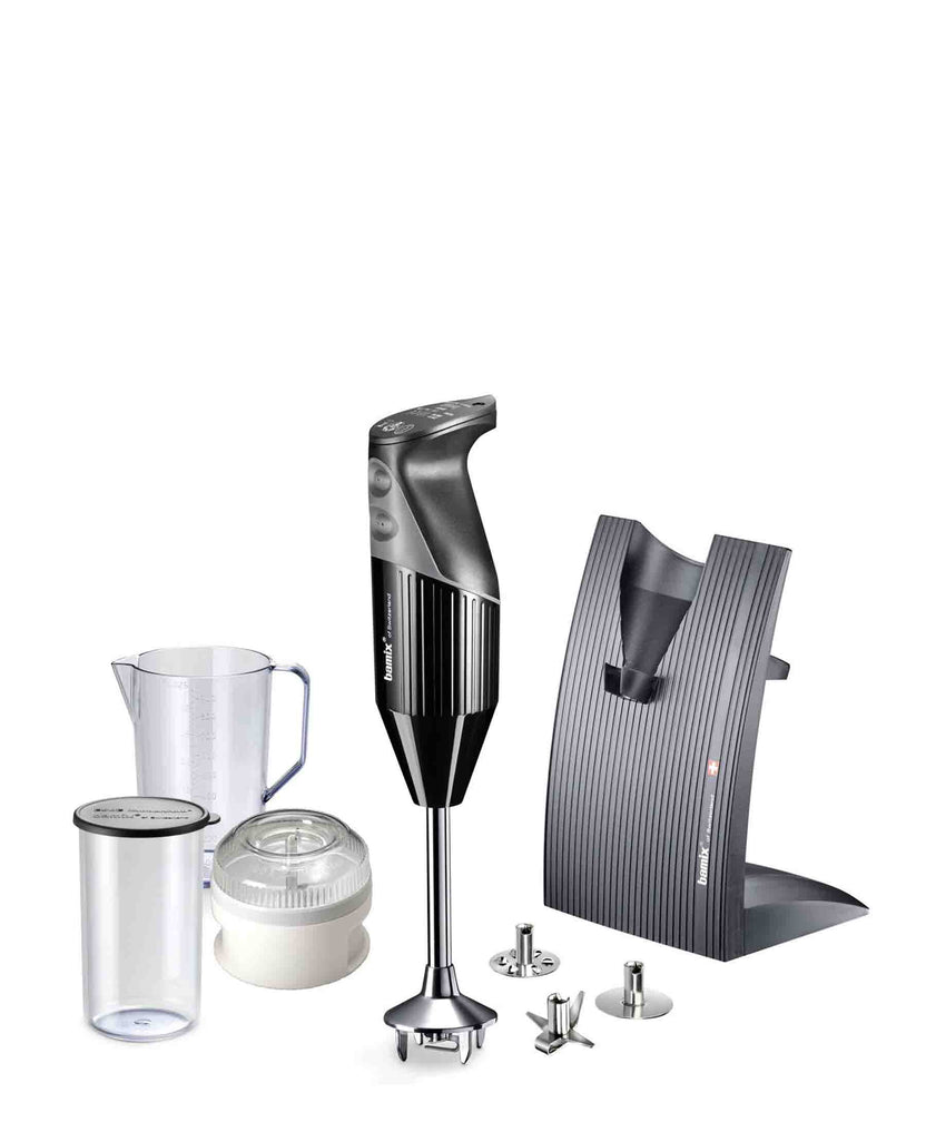 Bamix SwissLine 200W Hand Blender - Black – The Culinarium