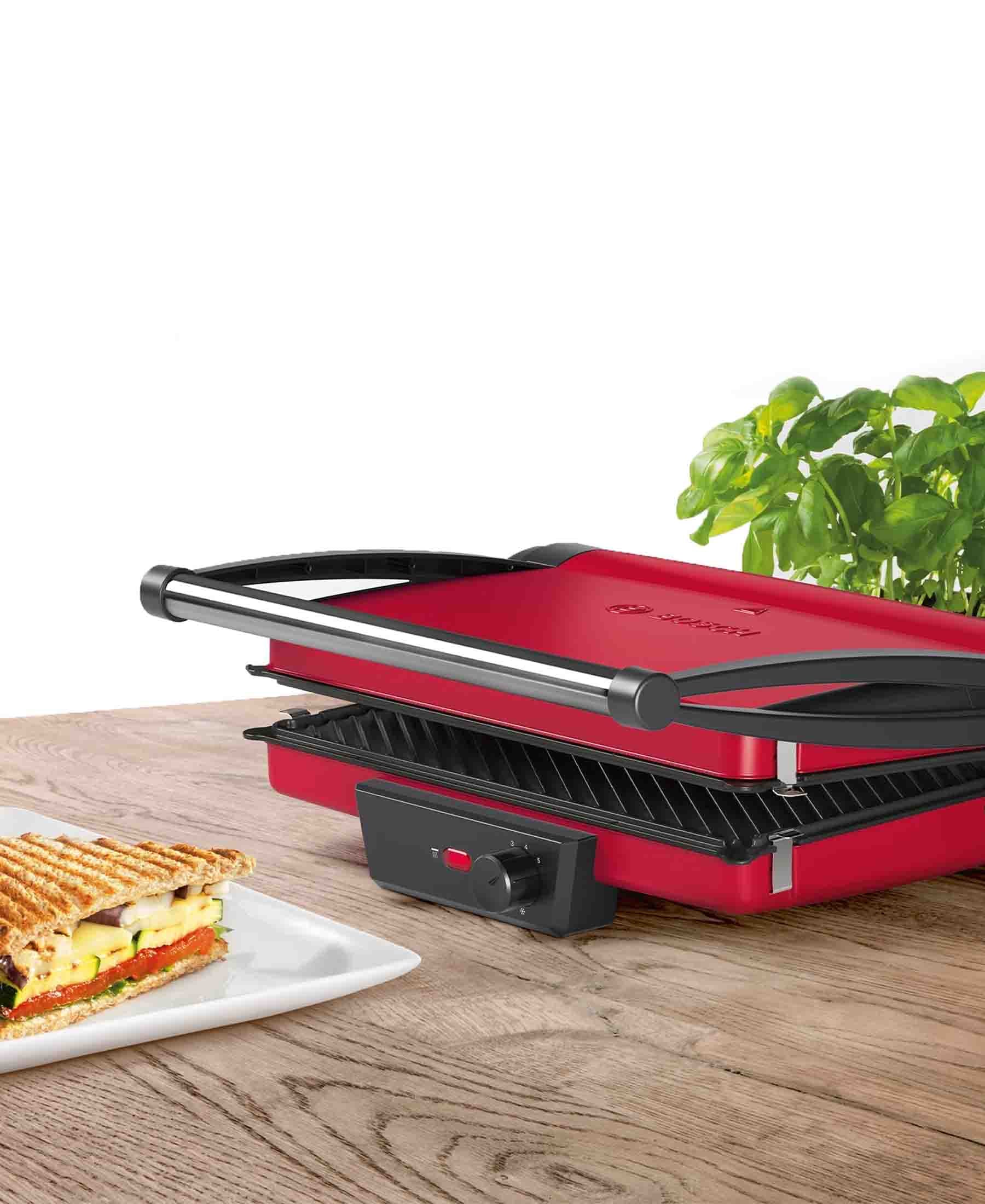 Bosch Tabletop Grill - Red – The Culinarium