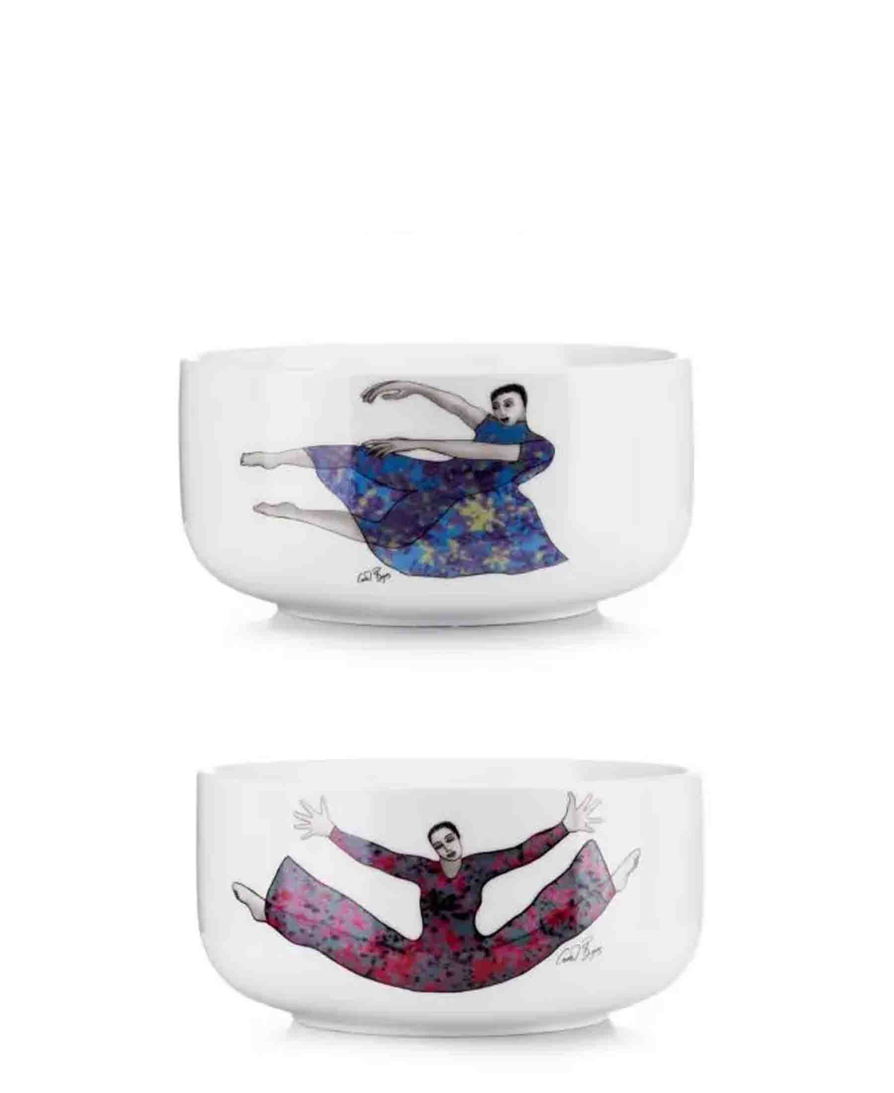 Carrol Boyes Dancing Girls Float 2 Piece Bowl - White – The Culinarium
