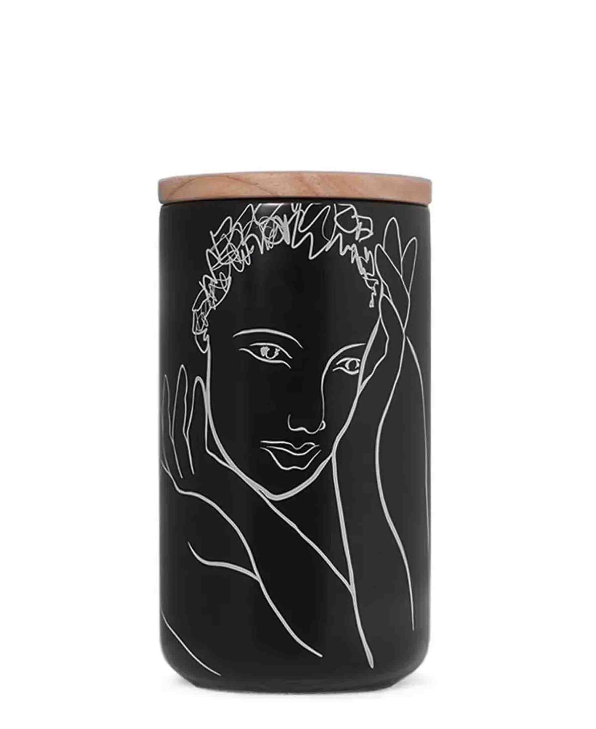 Carrol Boyes Canister Large Full Of Grace - Black – The Culinarium