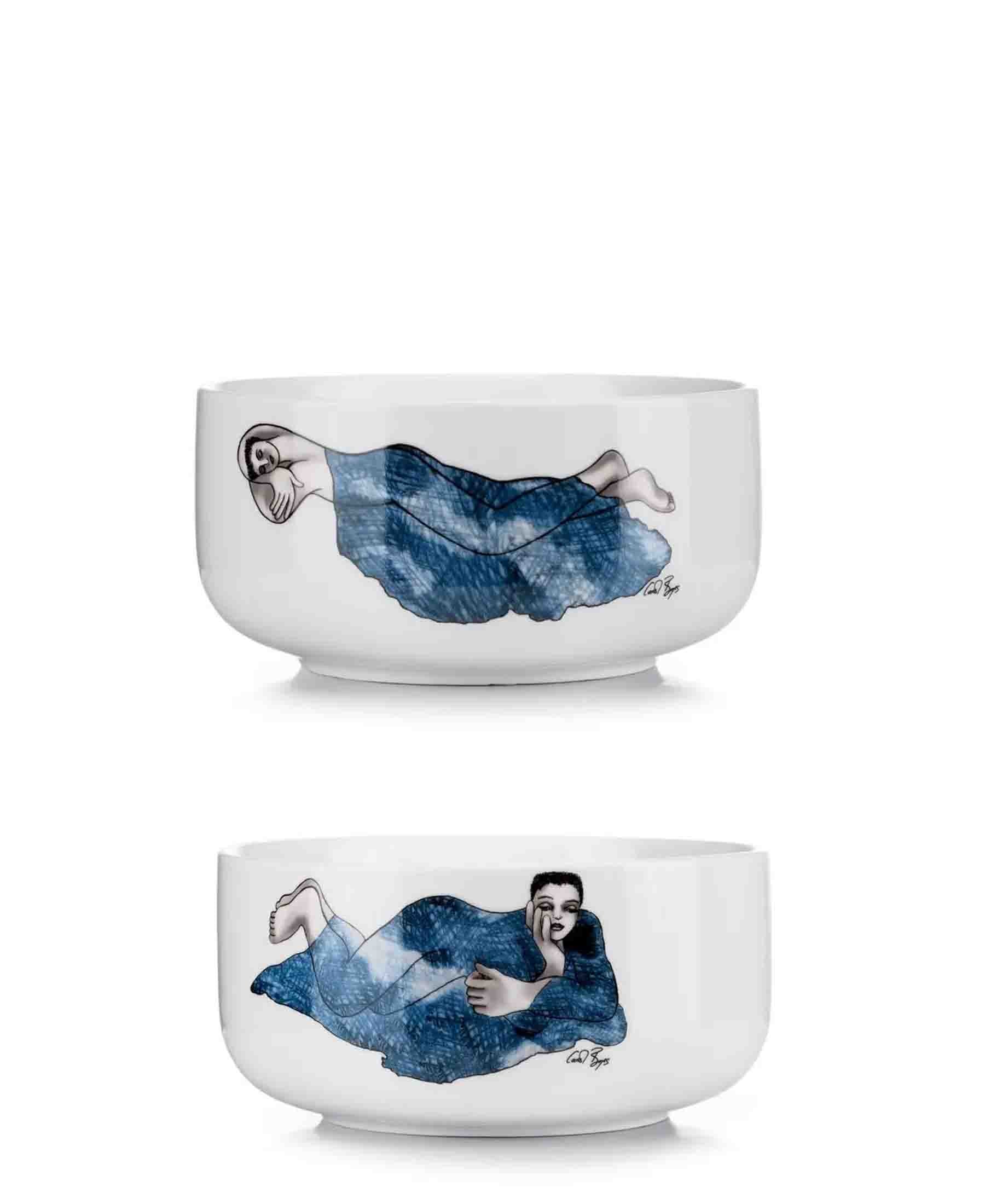 Carrol Boyes Interlude 2 Piece Bowls - White – The Culinarium