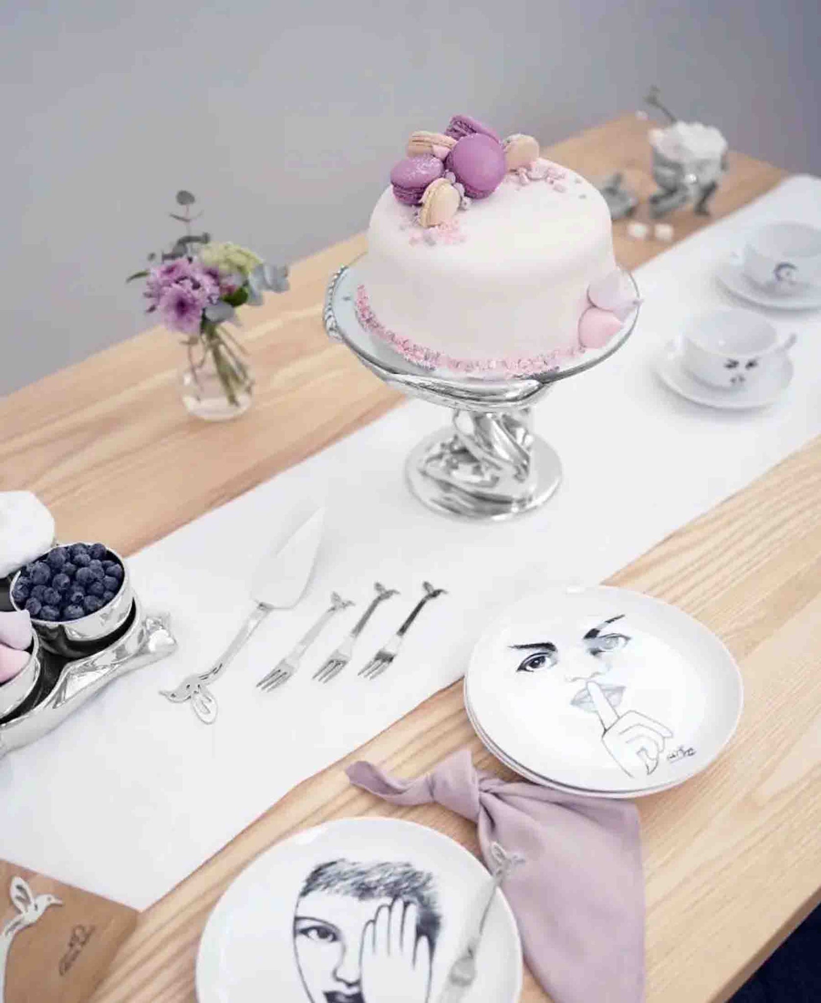 Carrol Boyes It's A Secret Cup & Saucer Set - White – The Culinarium