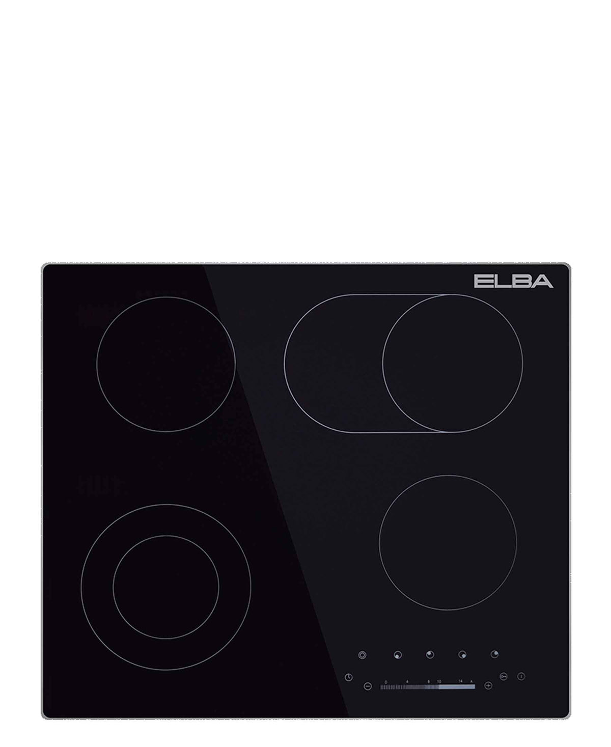 Elba Classic 60cm 4 Zone Ceran Hob - Black – The Culinarium